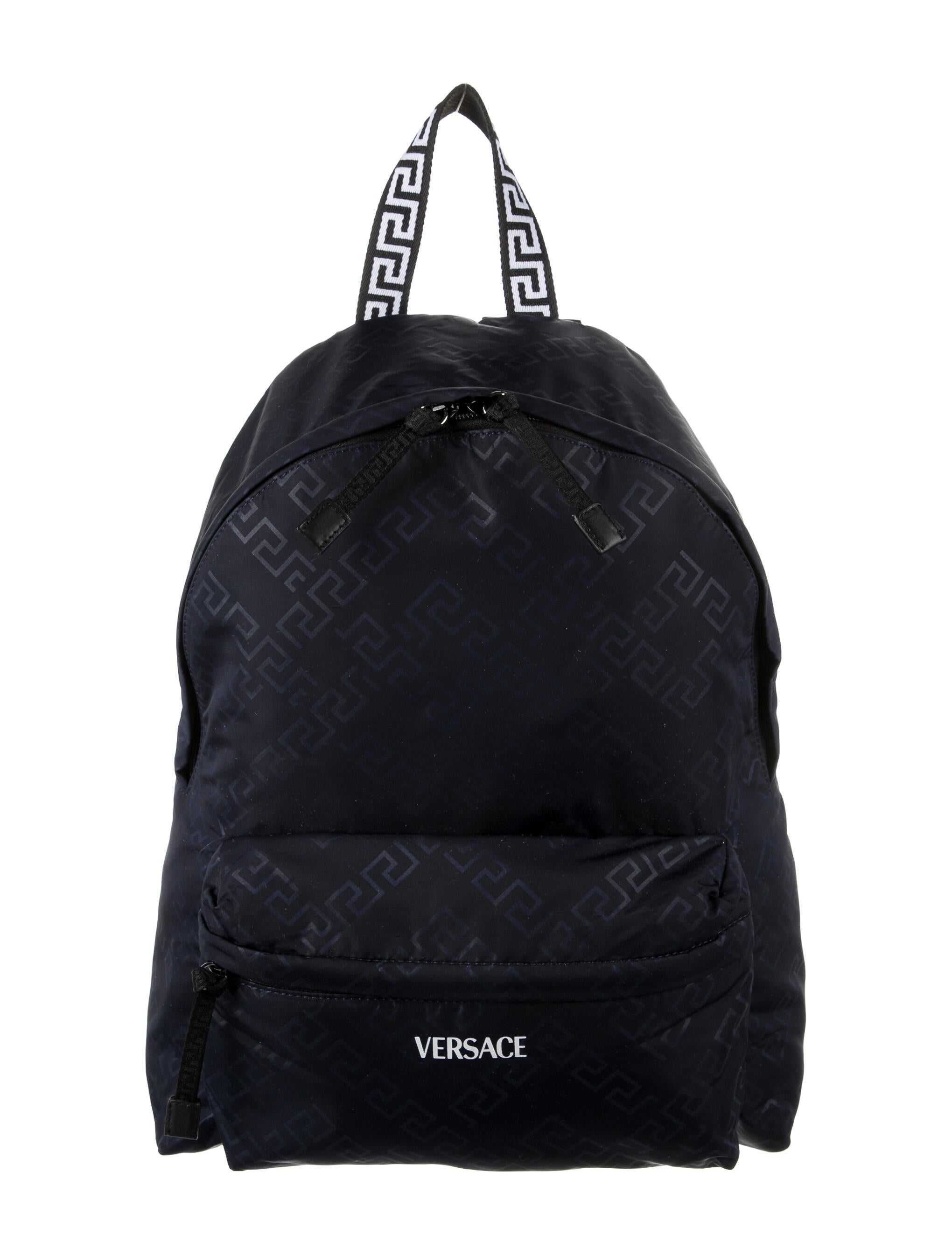 MCM Munich Lion Backpack w/ Tags - Black Backpacks, Bags - W3020049 ...