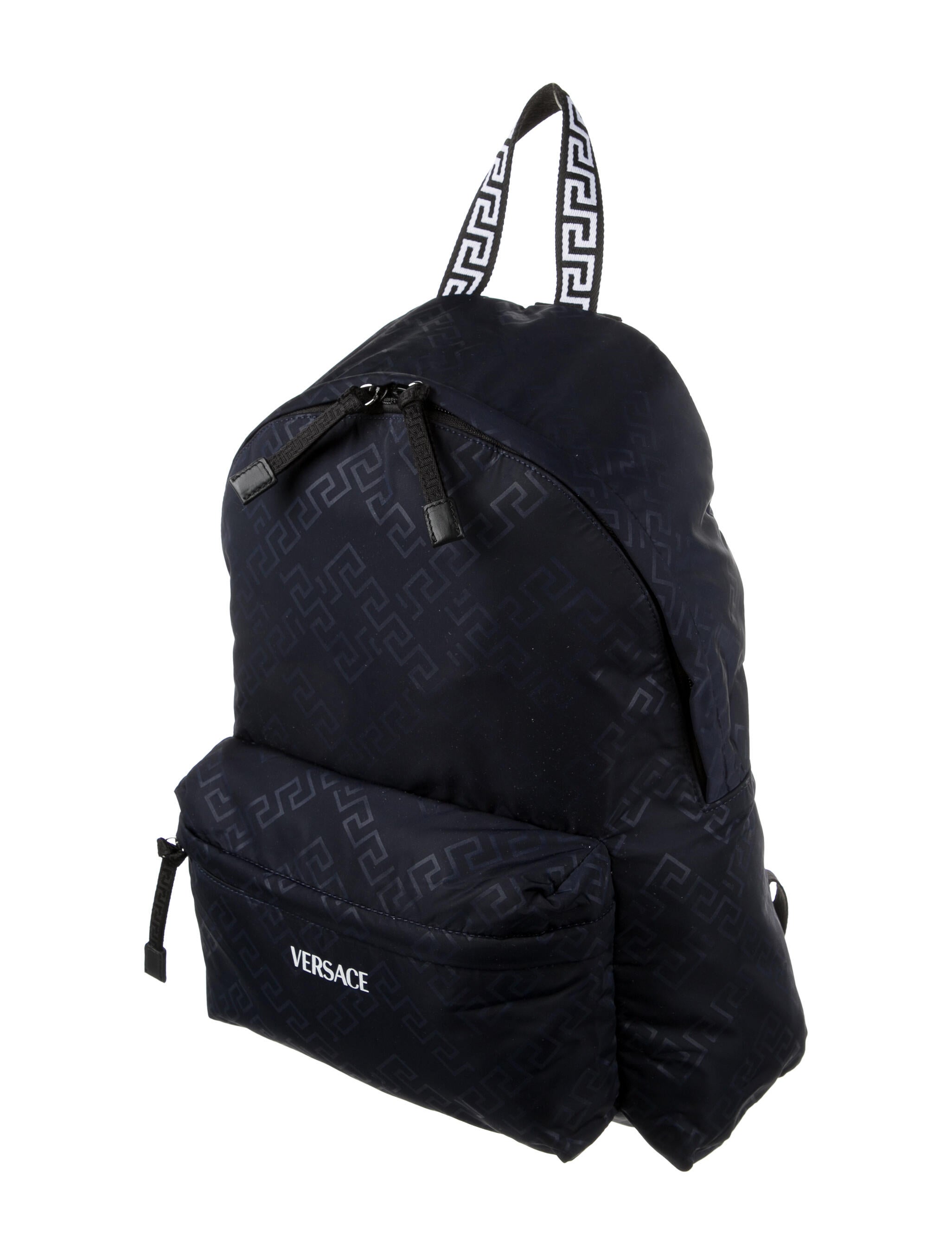 MCM Munich Lion Backpack w/ Tags - Black Backpacks, Bags - W3020049 ...