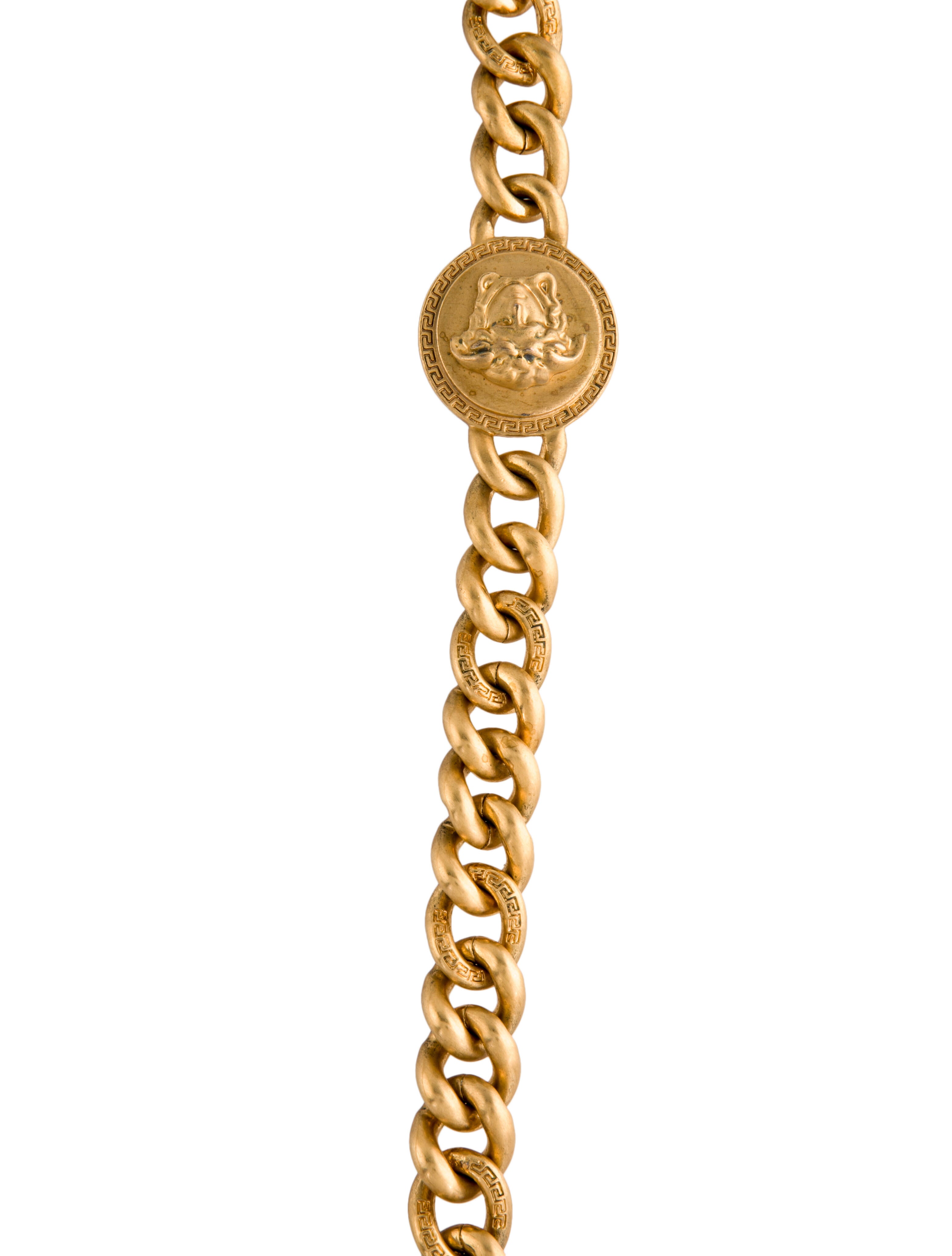 Versace Medusa Chain Station Necklace - Chain, Necklaces - VES101986 ...
