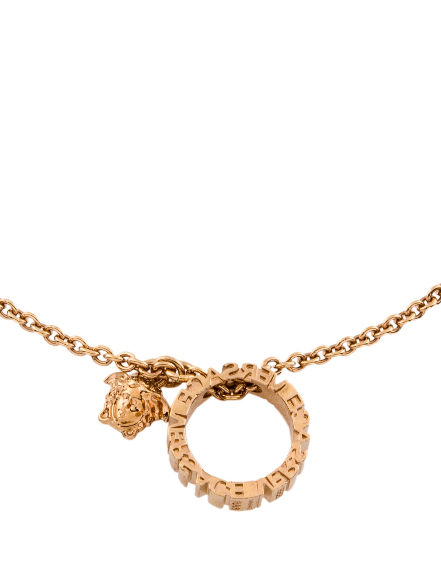 Tory Burch Crystal Miller Pavé Logo Pendant Necklace - 18K Yellow Gold ...