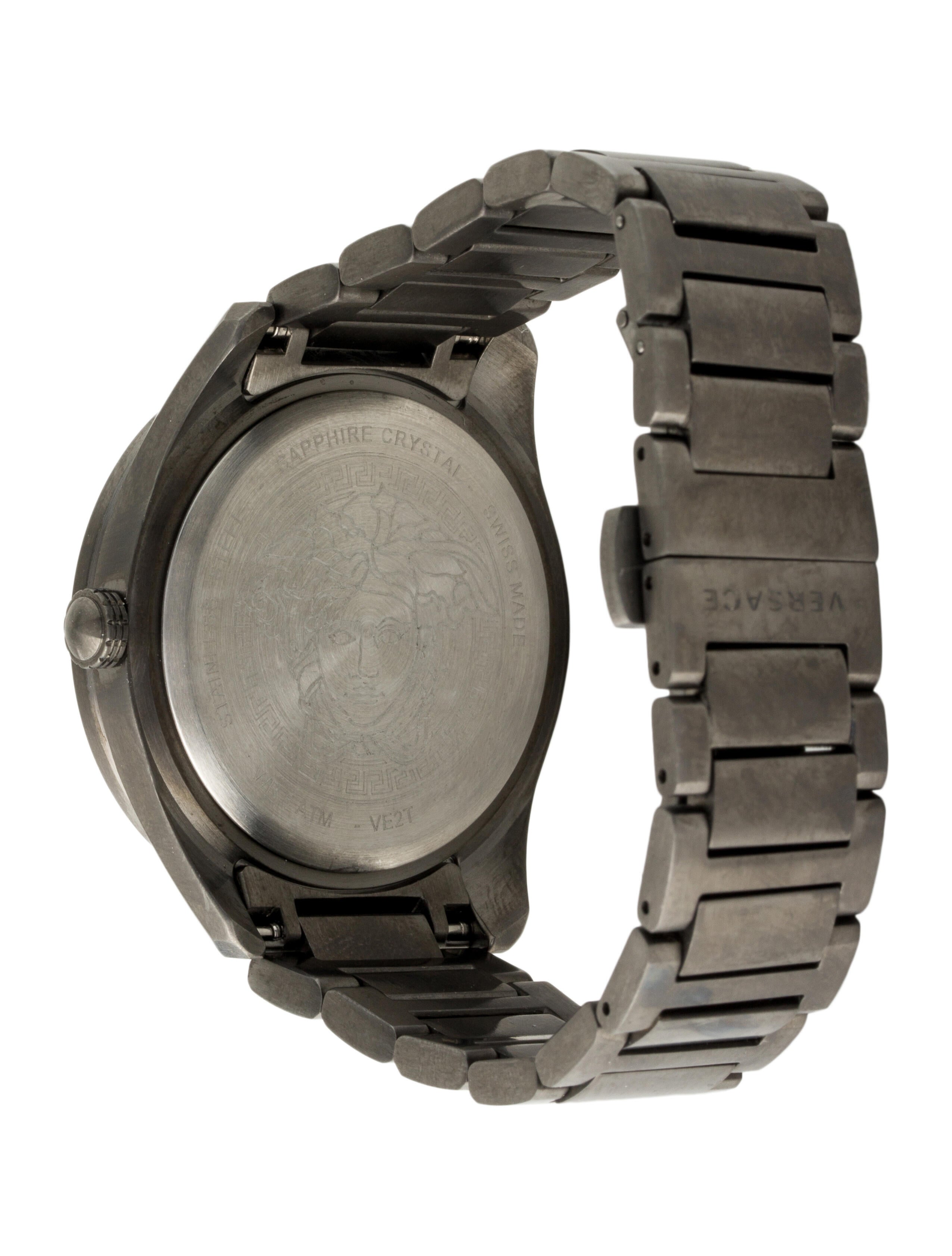 Versace Greca Dome Watch - VE2T00622 | The RealReal