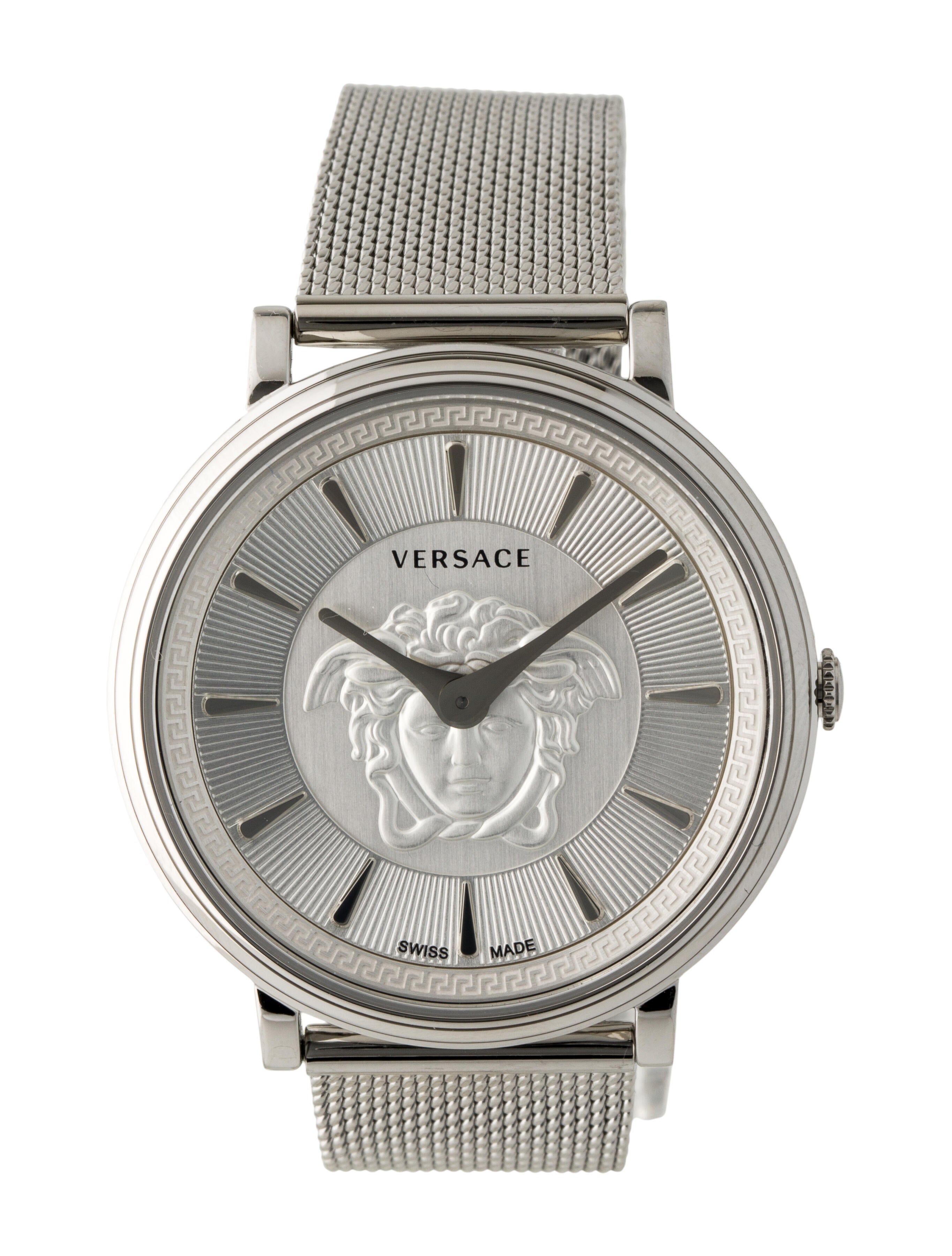 Versace V-Circle Medusa Watch - VE81 // VE8103921 | The RealReal