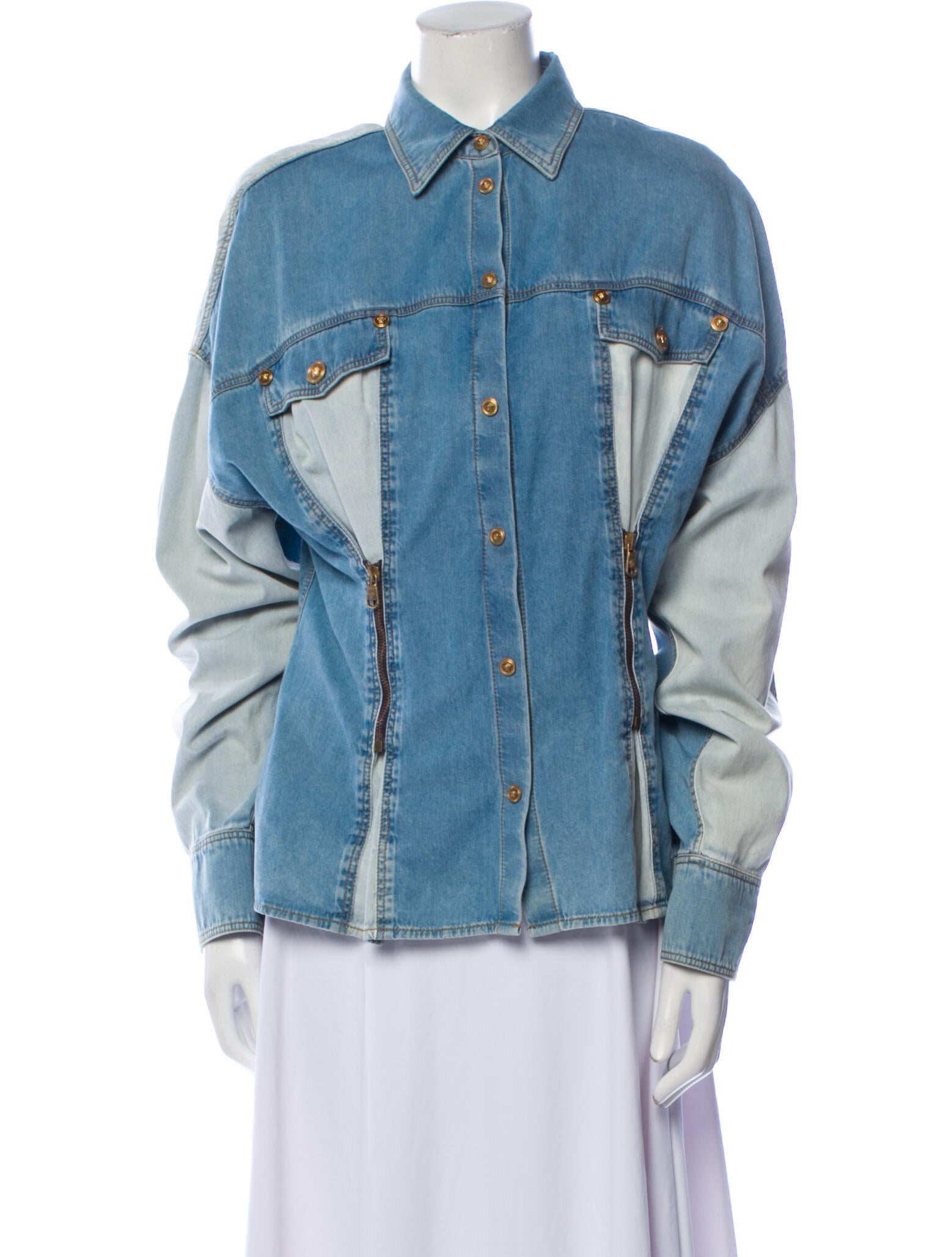 Celine Denim Jacket w/ Tags - Blue Jackets, Clothing - CEL224981 | The ...