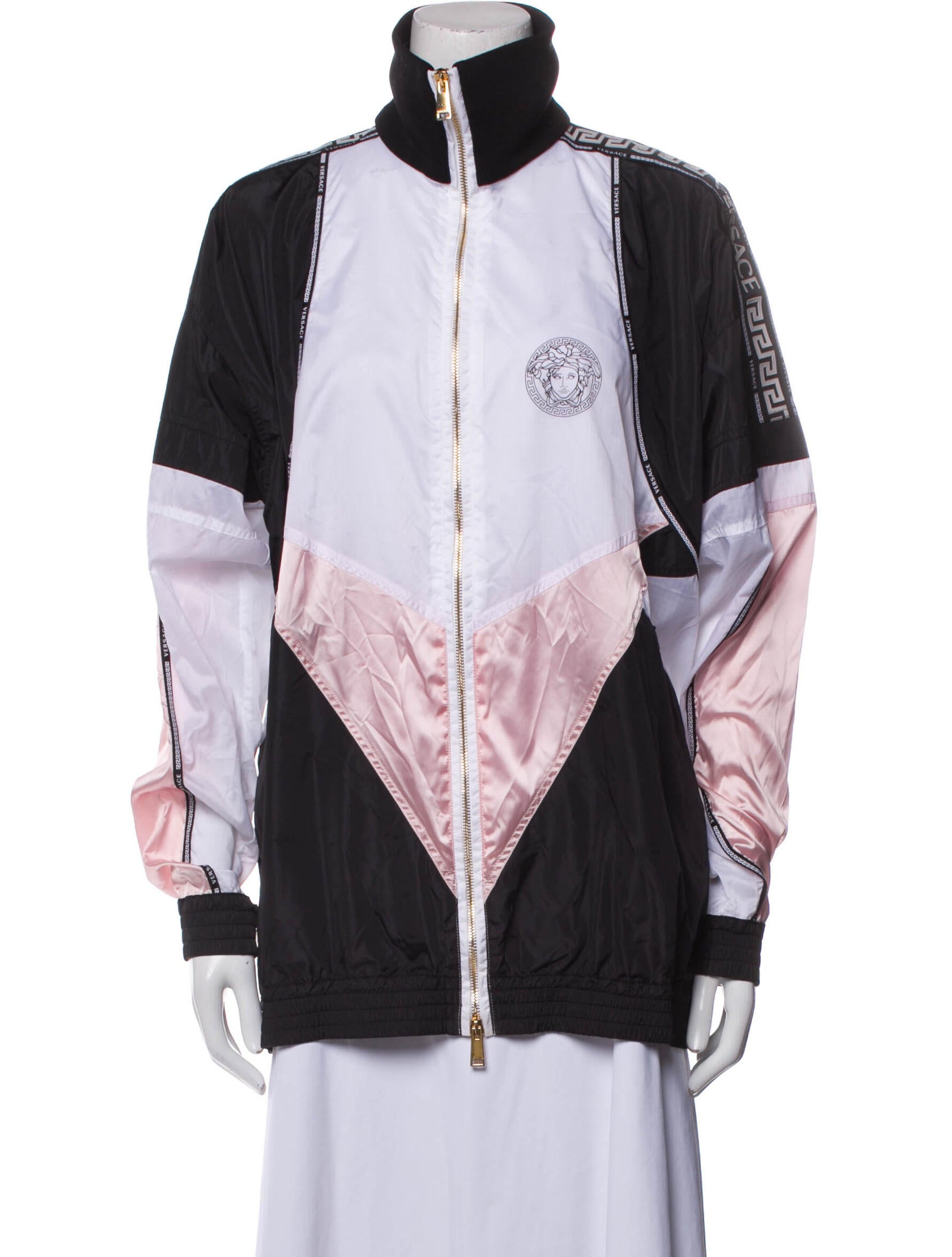 Versace Printed Bomber Jacket - Black Jackets, Clothing - VES115440 ...