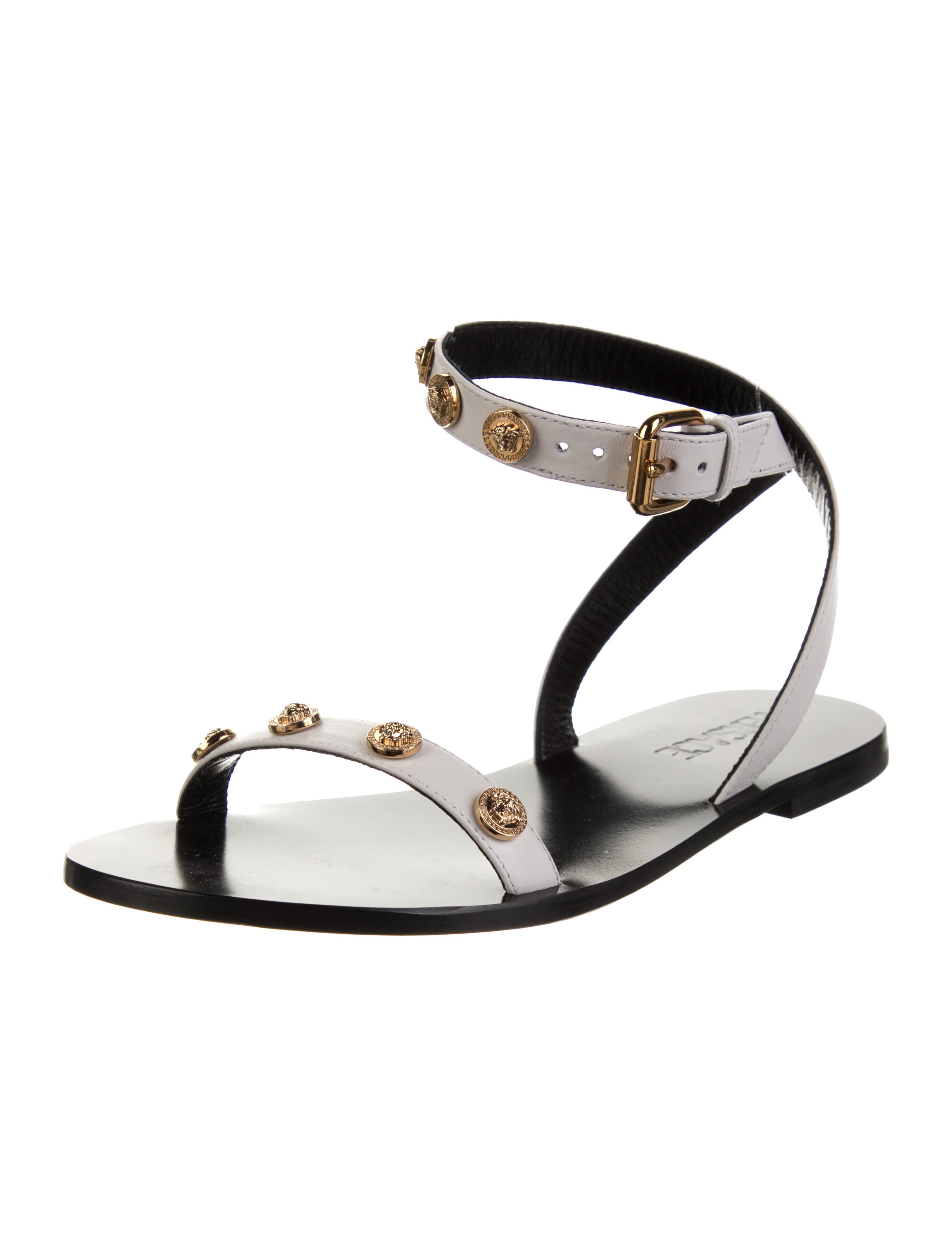Versace Platform Sandals - Black Sandals, Shoes - VES24168 | The RealReal