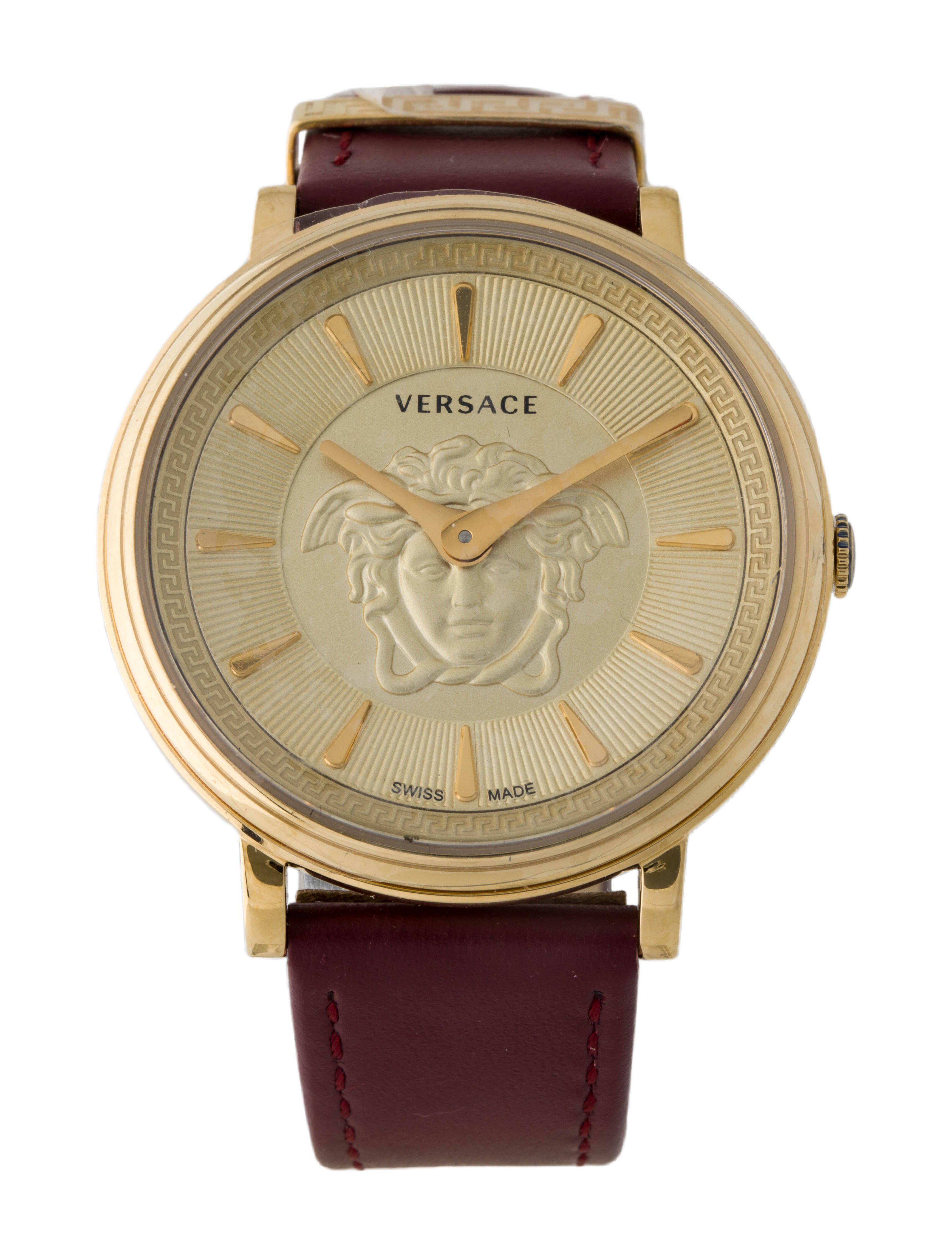 Versace V-Circle Watch - VBQ080017 | The RealReal