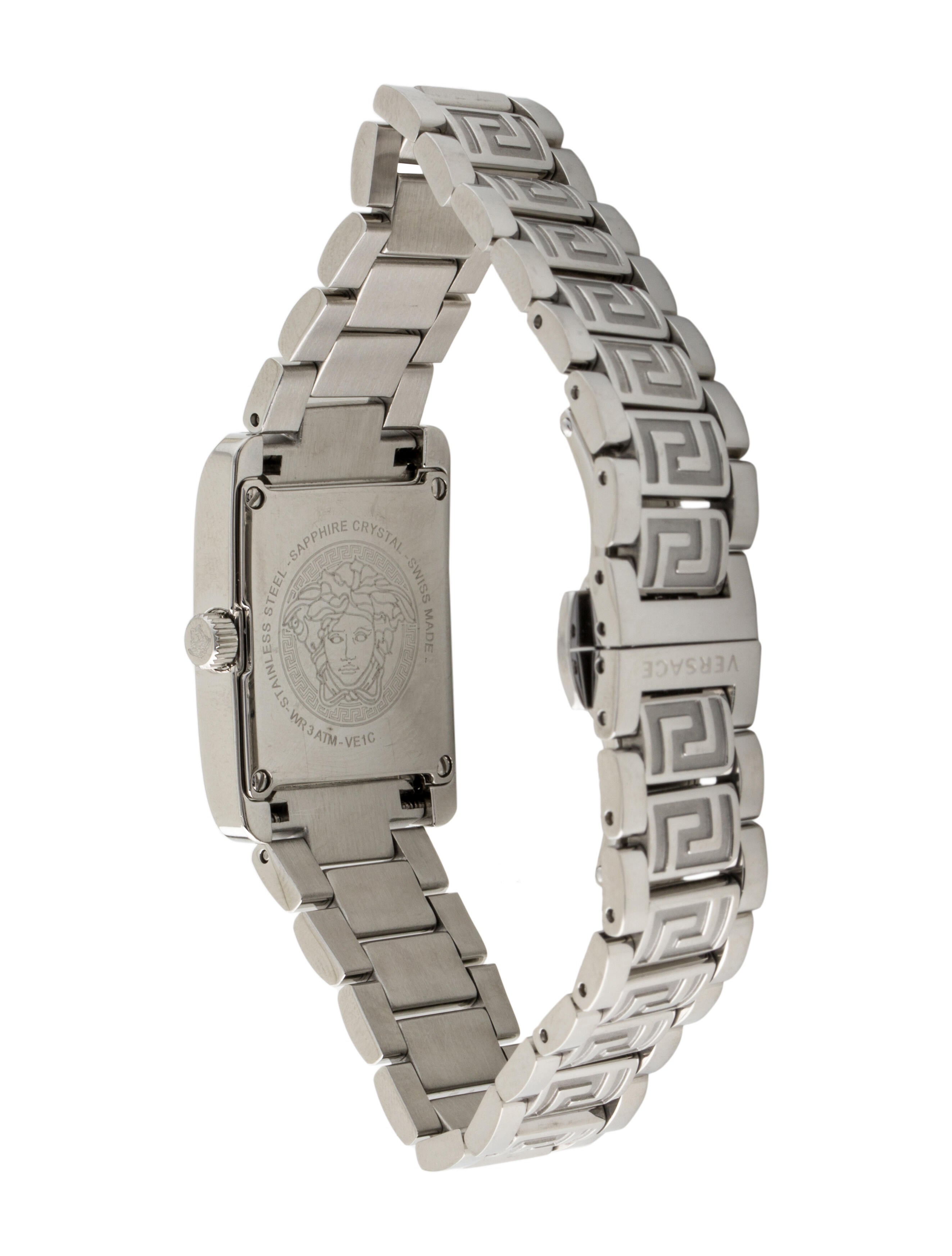 Versace Tonneau Watch - VEIC00822 | The RealReal