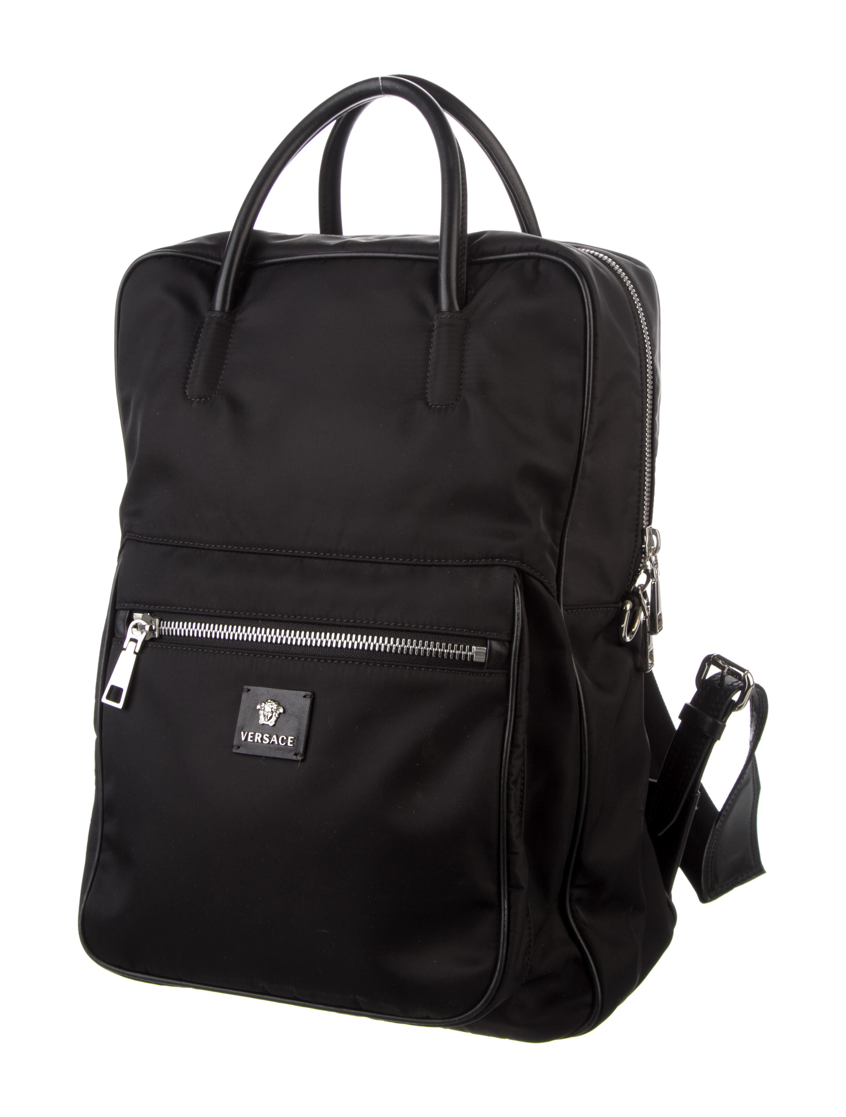 Versace MEDUSA HEAD BACKPACK - Black Backpacks, Bags - VES124808 | The ...