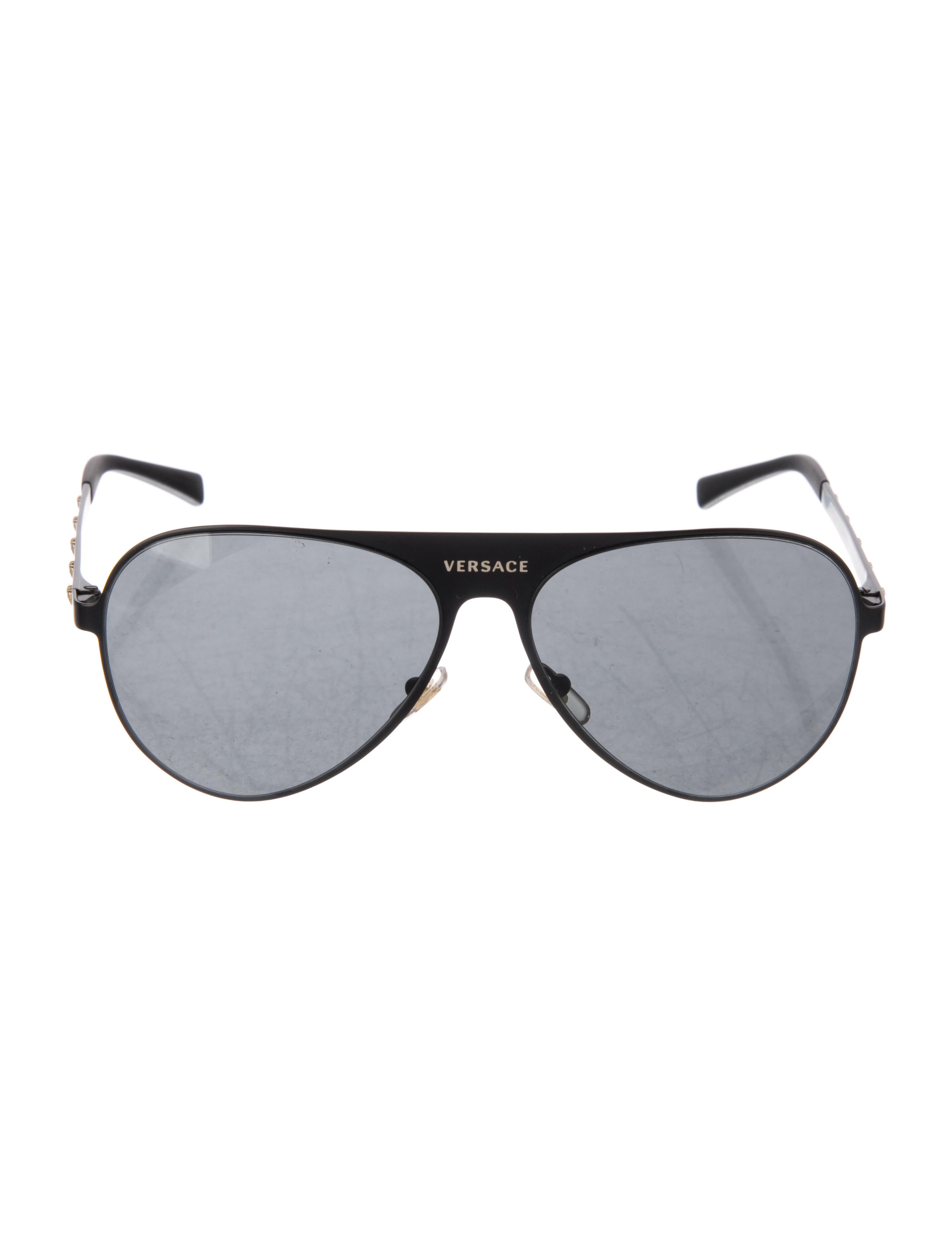 Chrome Hearts Blade Hummer Aviator Sunglasses - Metallic Sunglasses ...