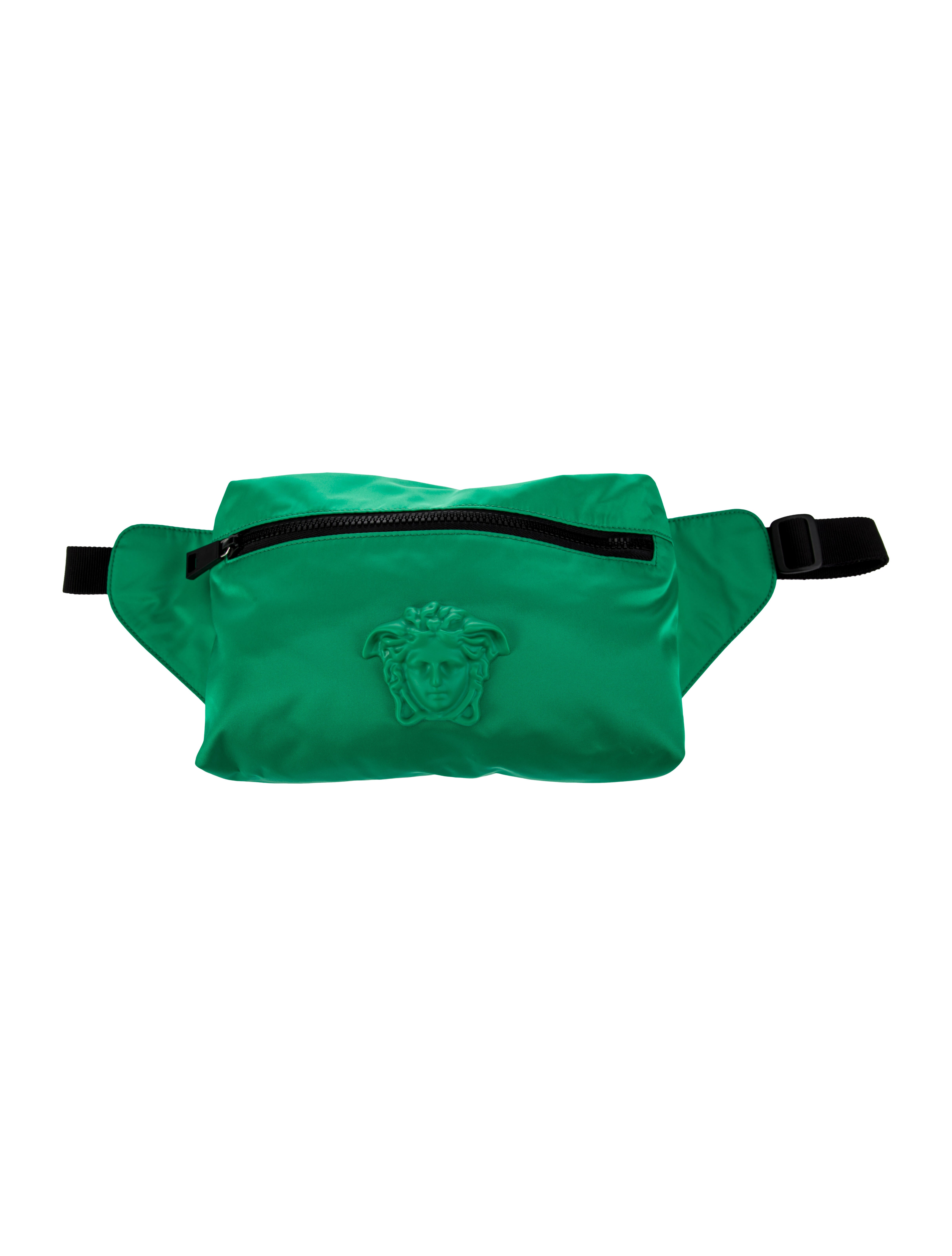 Versace Nylon Waist Bag - Green Waist Bags, Handbags - VES130475 | The ...