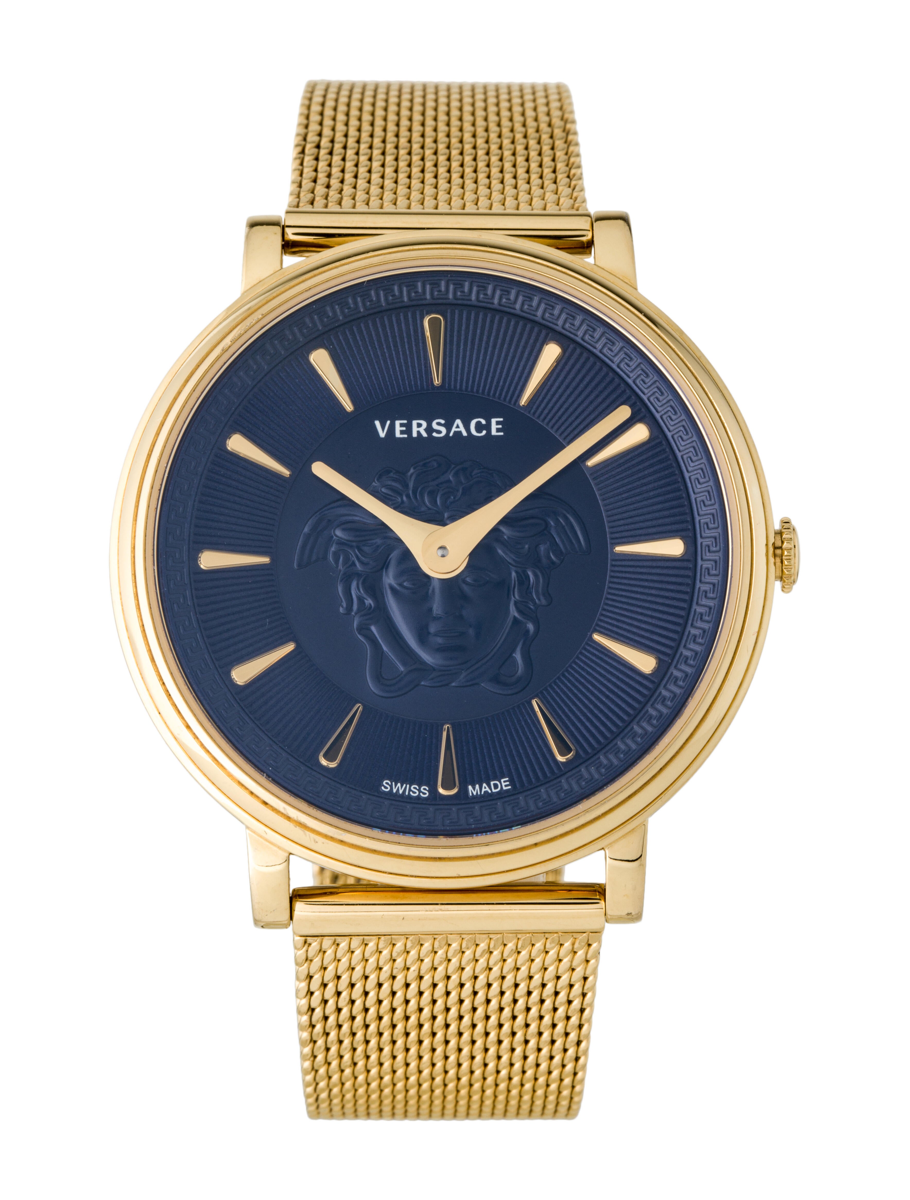 Versace V-Circle Watch - VE81 | The RealReal