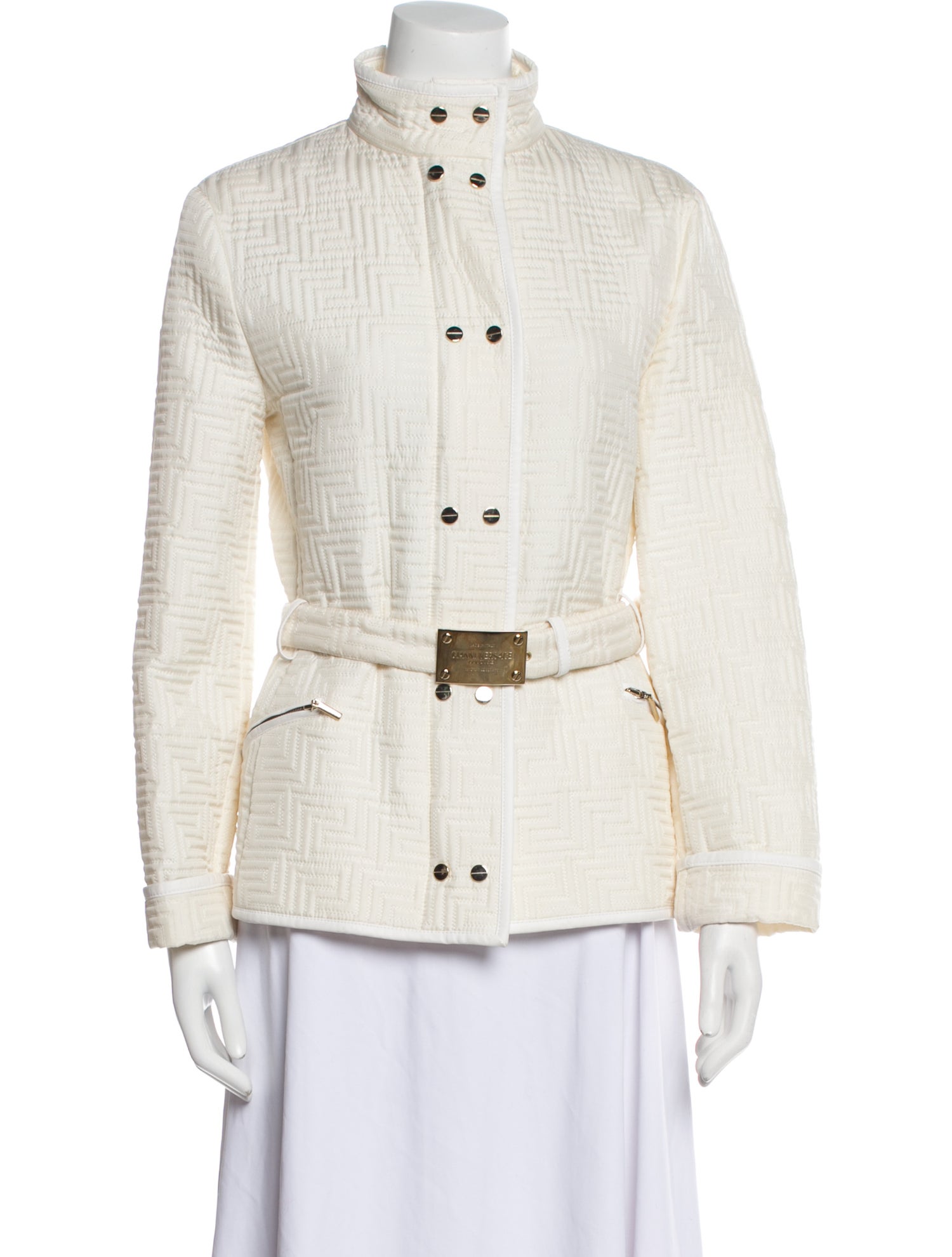 Versace Silk Evening Jacket - Neutrals Jackets, Clothing - VES140457 ...