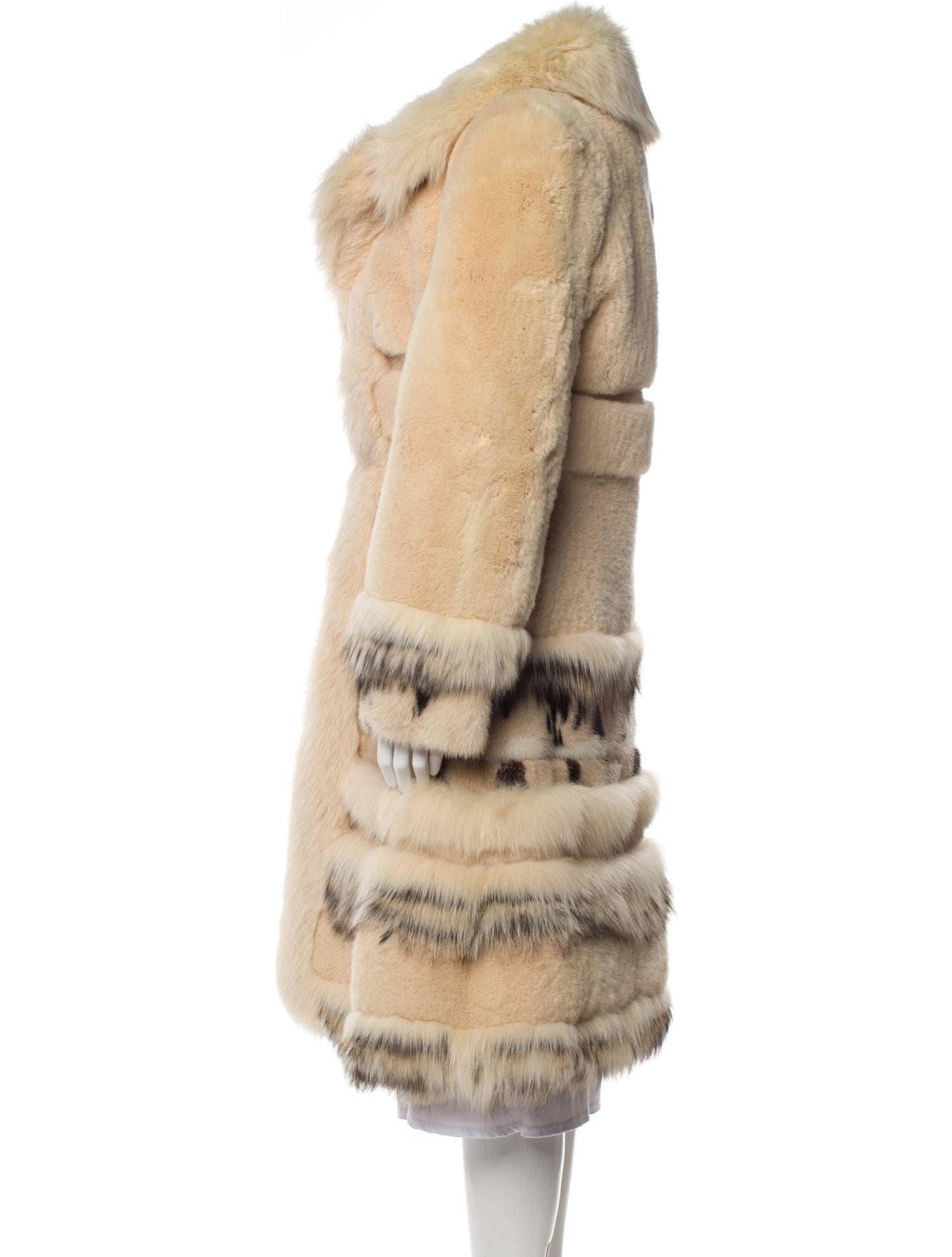 Versace Mink Fur Coat w/ Tags - Neutrals Coats, Clothing - VES140688 ...