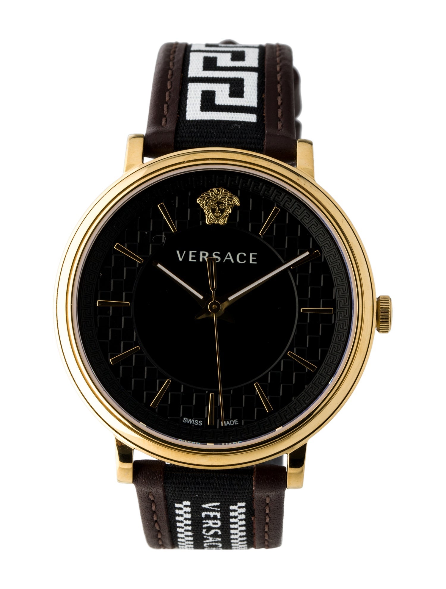 Versace V-Circle Greca Edition Watch - VE5A01721 | The RealReal