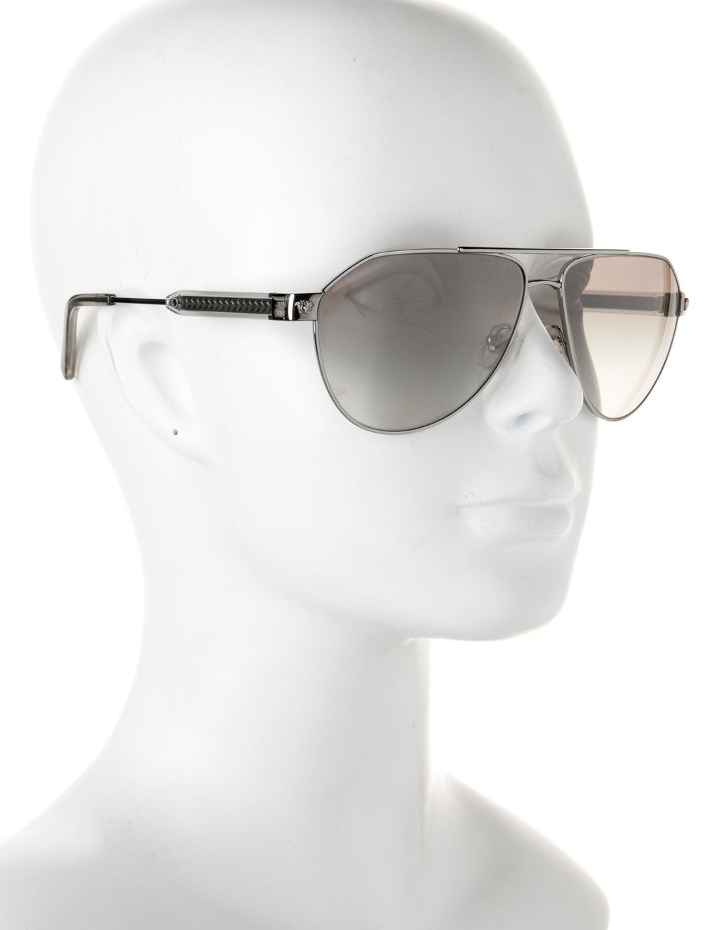 Versace Aviator Gradient Sunglasses - Metallic Sunglasses, Accessories ...