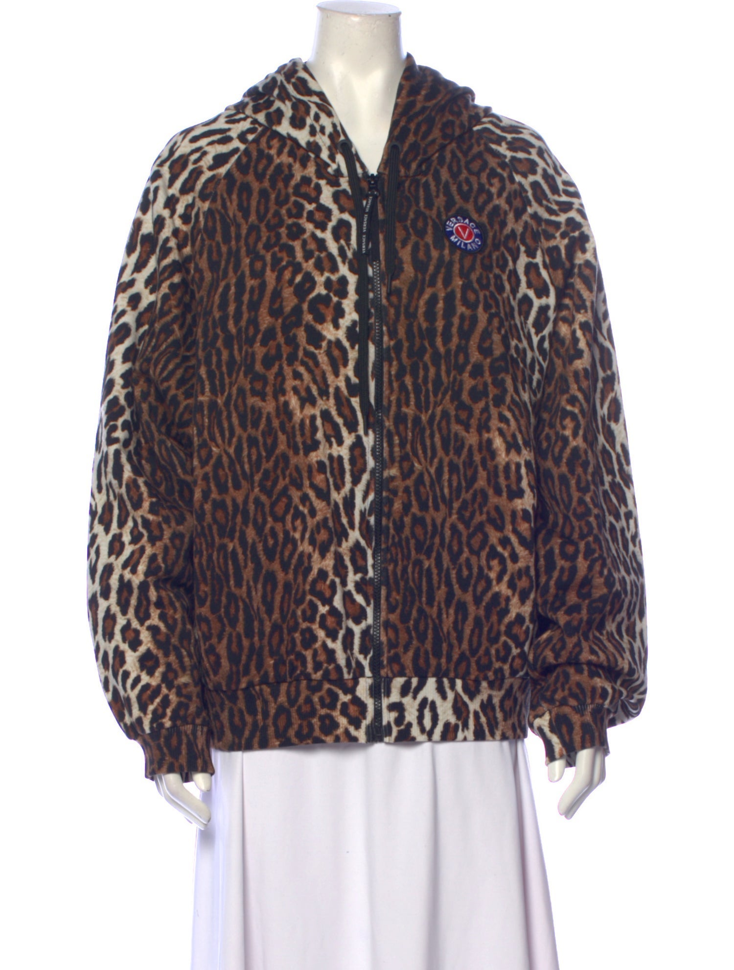 Versace Animal Print Jacket - Neutrals Jackets, Clothing - VES146078 ...