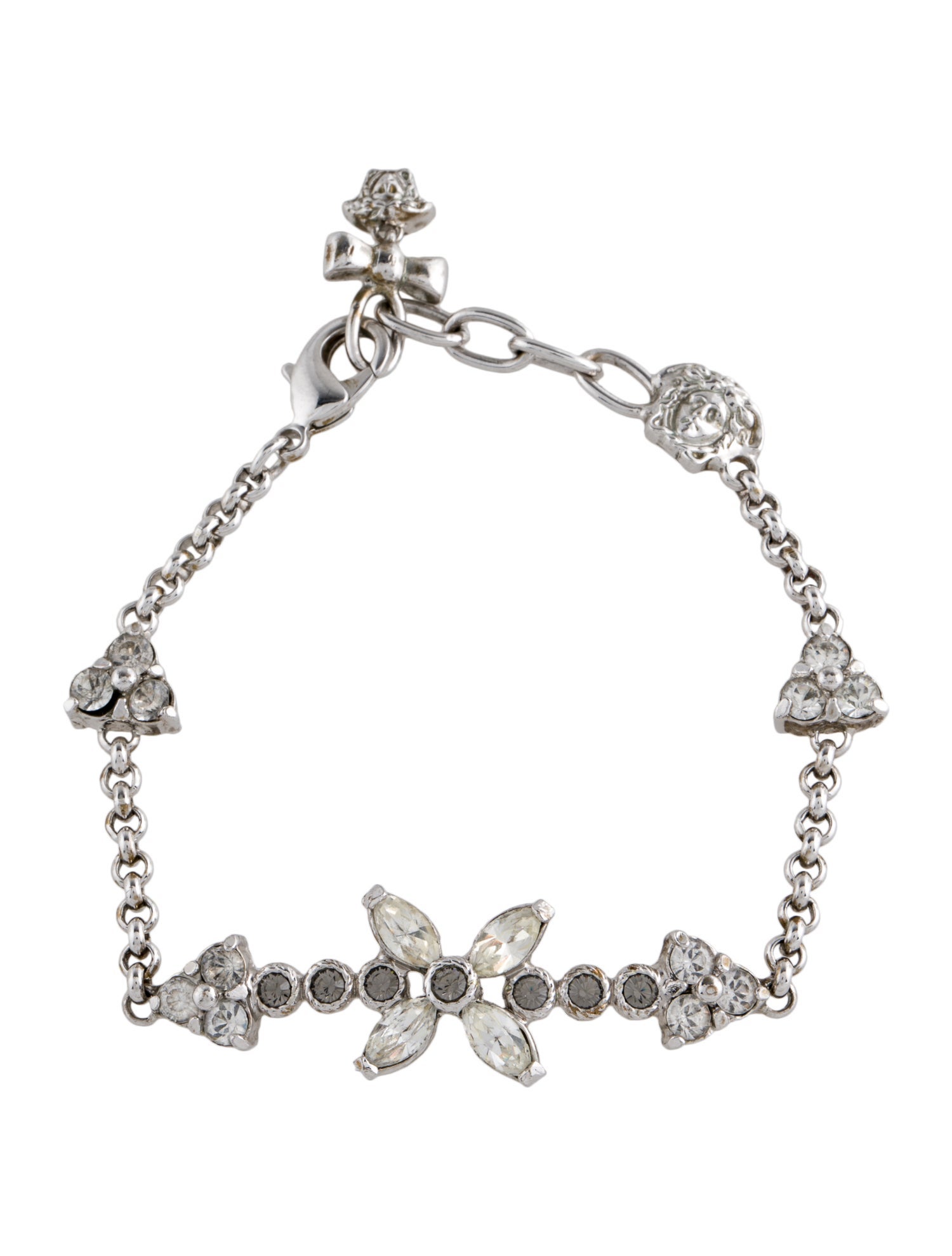 Bracelet Talisman Unlimited 14K Tourmaline Foliage Charm Bracelet - 14K ...