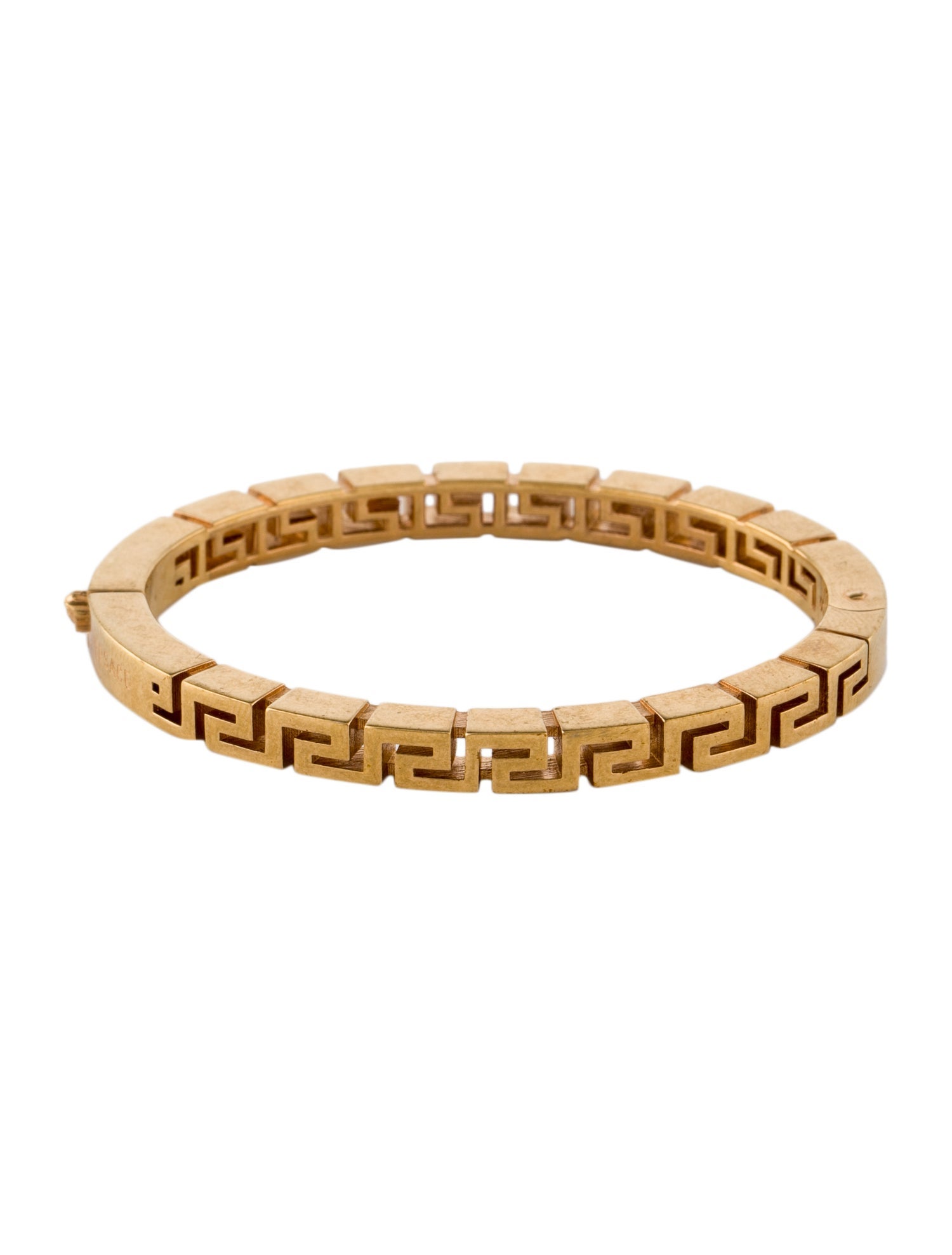 Versace Greca Bangle Bracelet - Gold-Plated Bangle, Bracelets ...