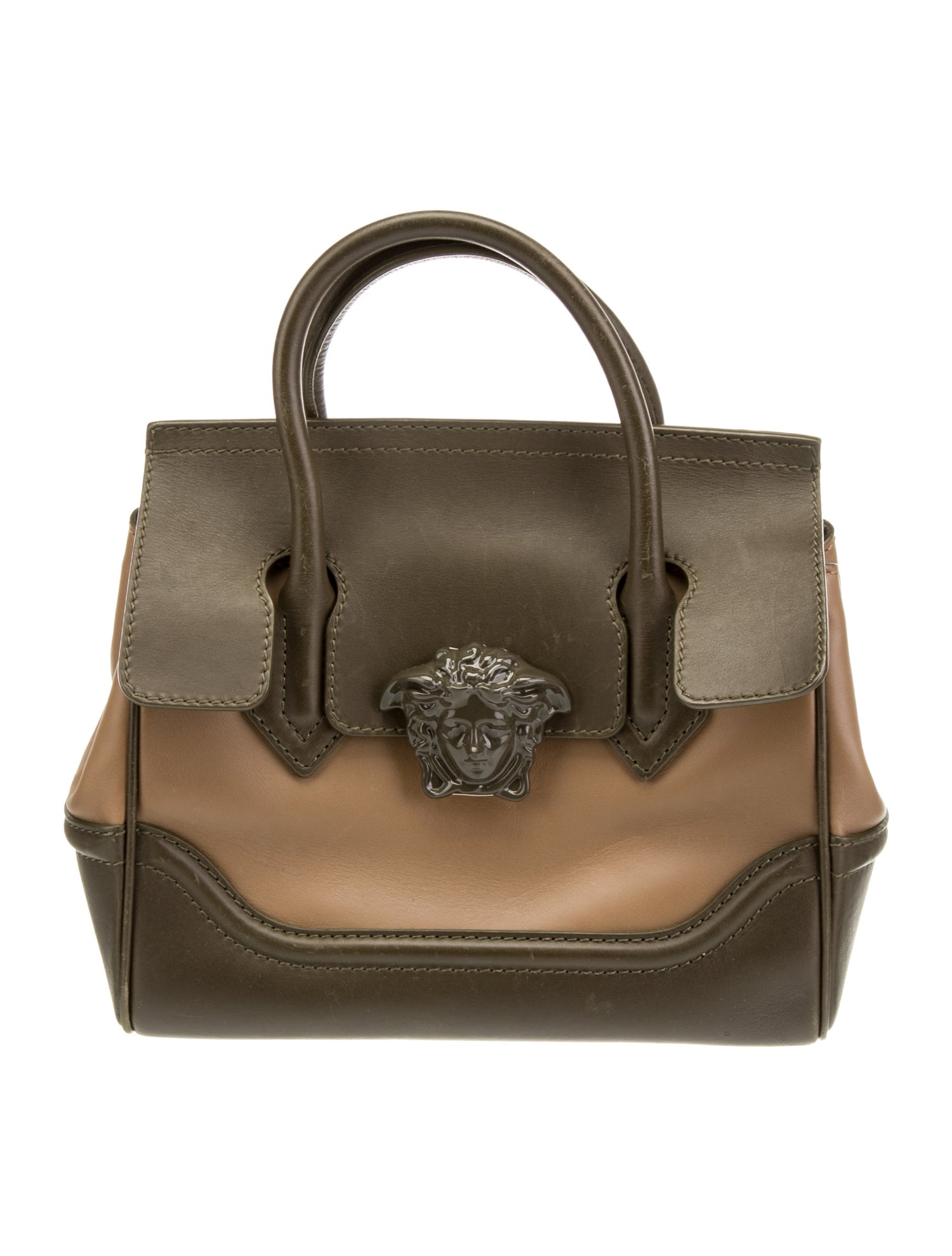 Versace Palazzo Empire Medusa Bag - Brown Handle Bags, Handbags ...