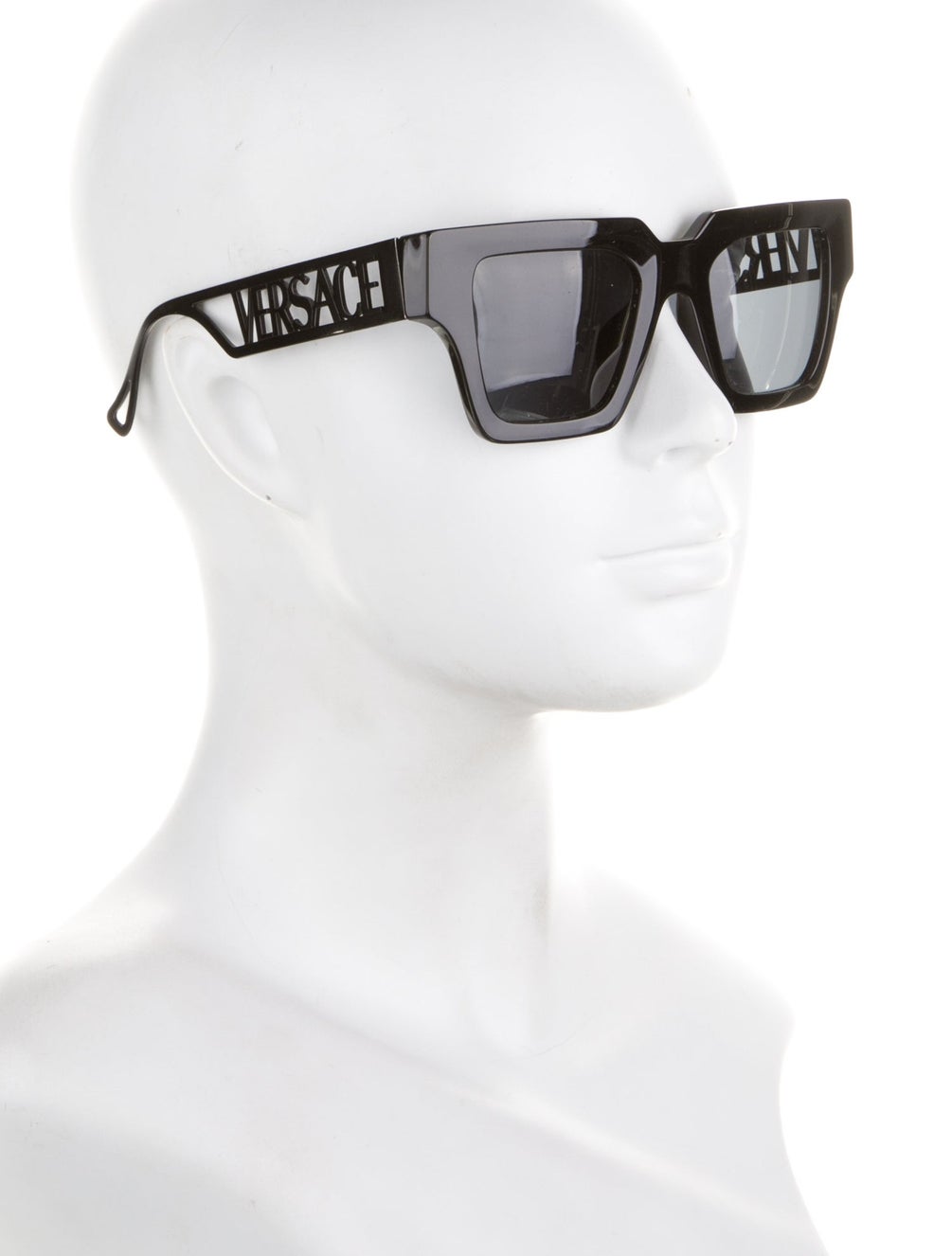 Versace Square Tinted Sunglasses - Black Sunglasses, Accessories ...