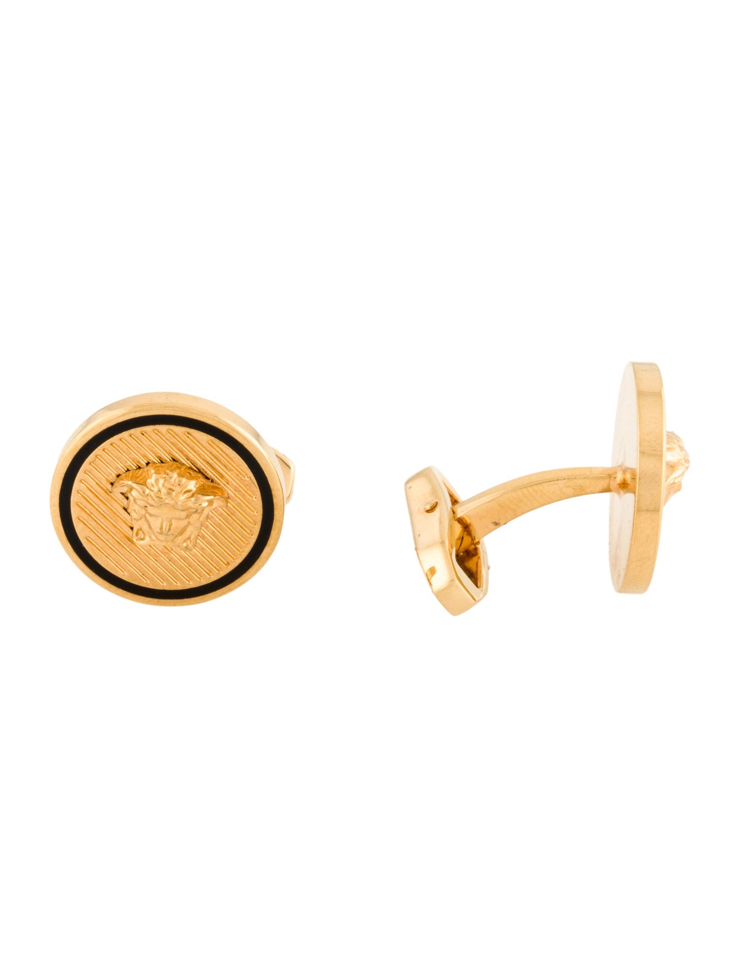 Harry Winston Diamond Premier Cufflinks - Gold, 18K Yellow Gold ...
