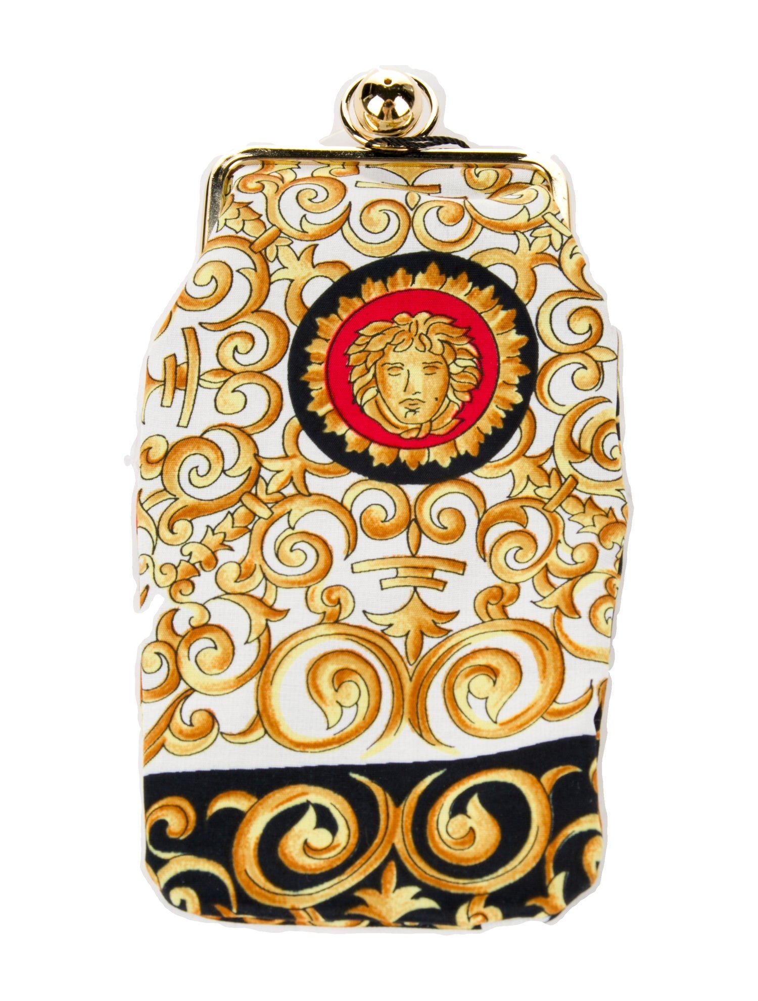 Versace Printed Coin Pouch - Yellow Wallets, Accessories - VES155690 ...