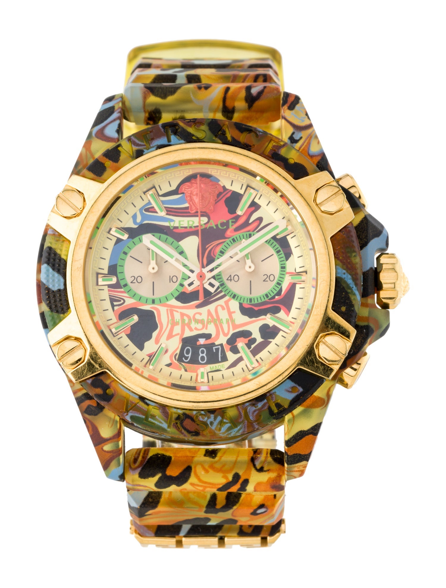Versace Icon Active Chronograph Watch - VEZ700822 | The RealReal