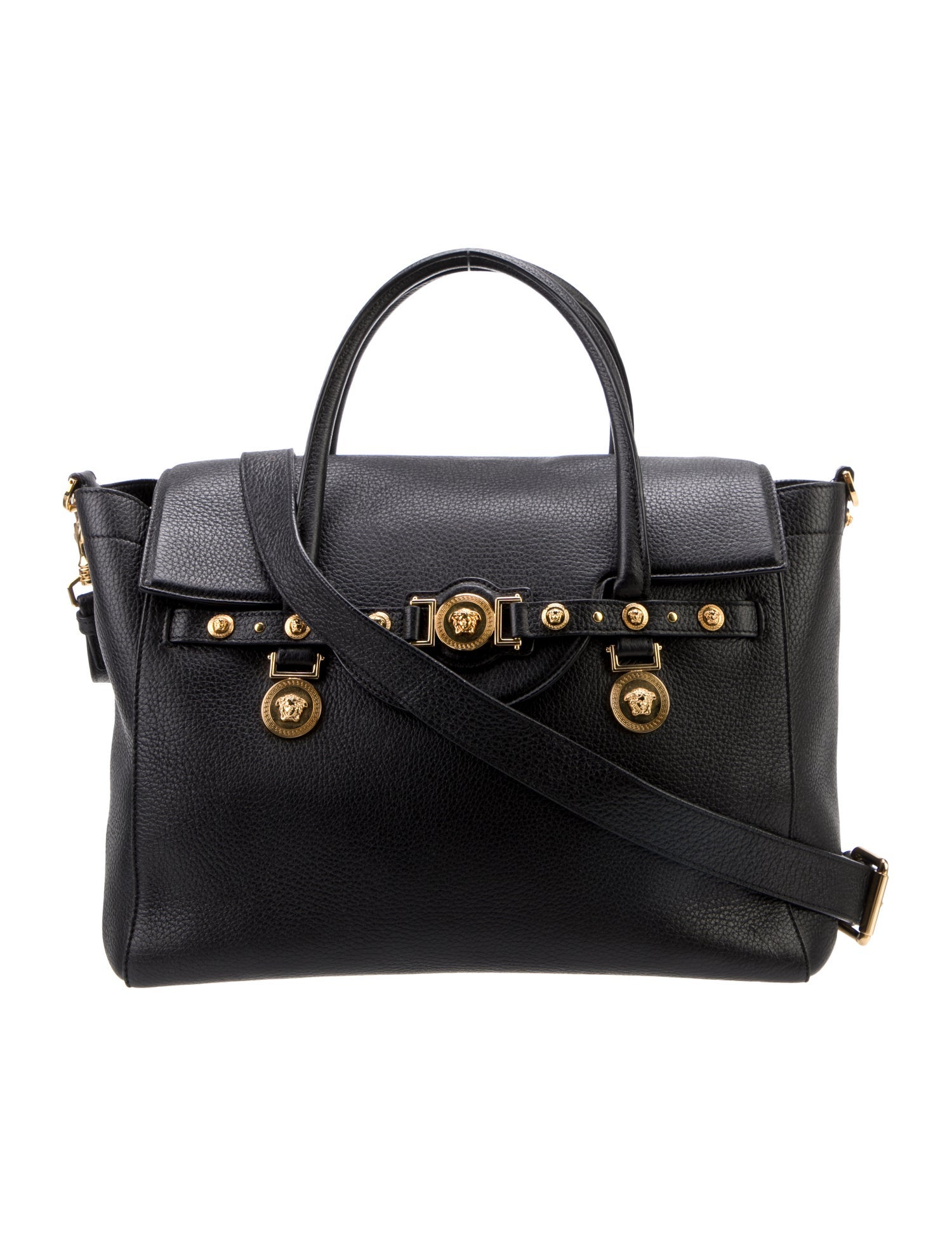 Chloé Medium Leather Cate Handle Bag - Black Handle Bags, Handbags ...