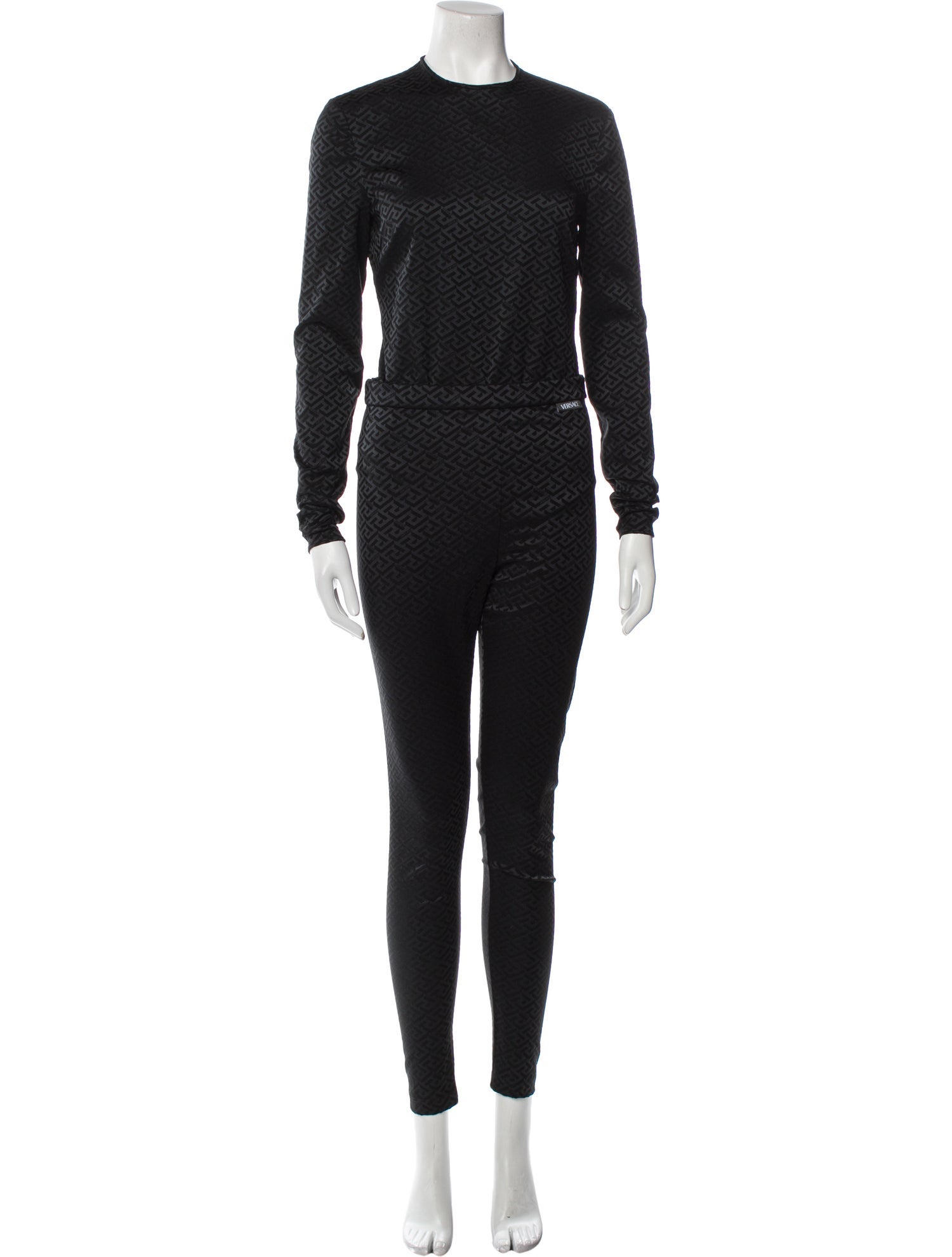 Versace Pant Set - Black, 10.75" Rise Suits and Sets, Clothing ...
