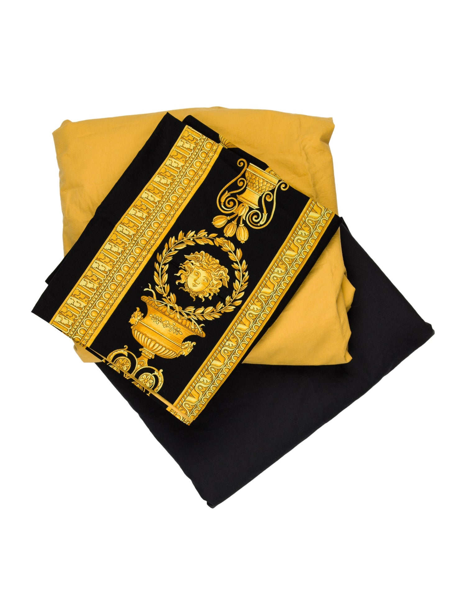 Versace 6-Piece Cotton Versace bedding set - Black Bedding, Bedding ...