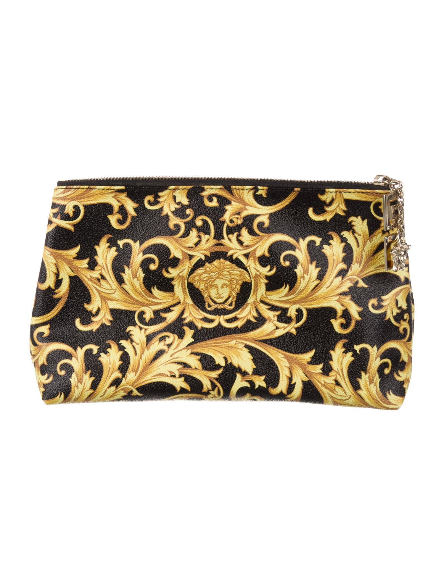 Versace Leather Patterned Cosmetic Bag - Black Cosmetic Bags ...