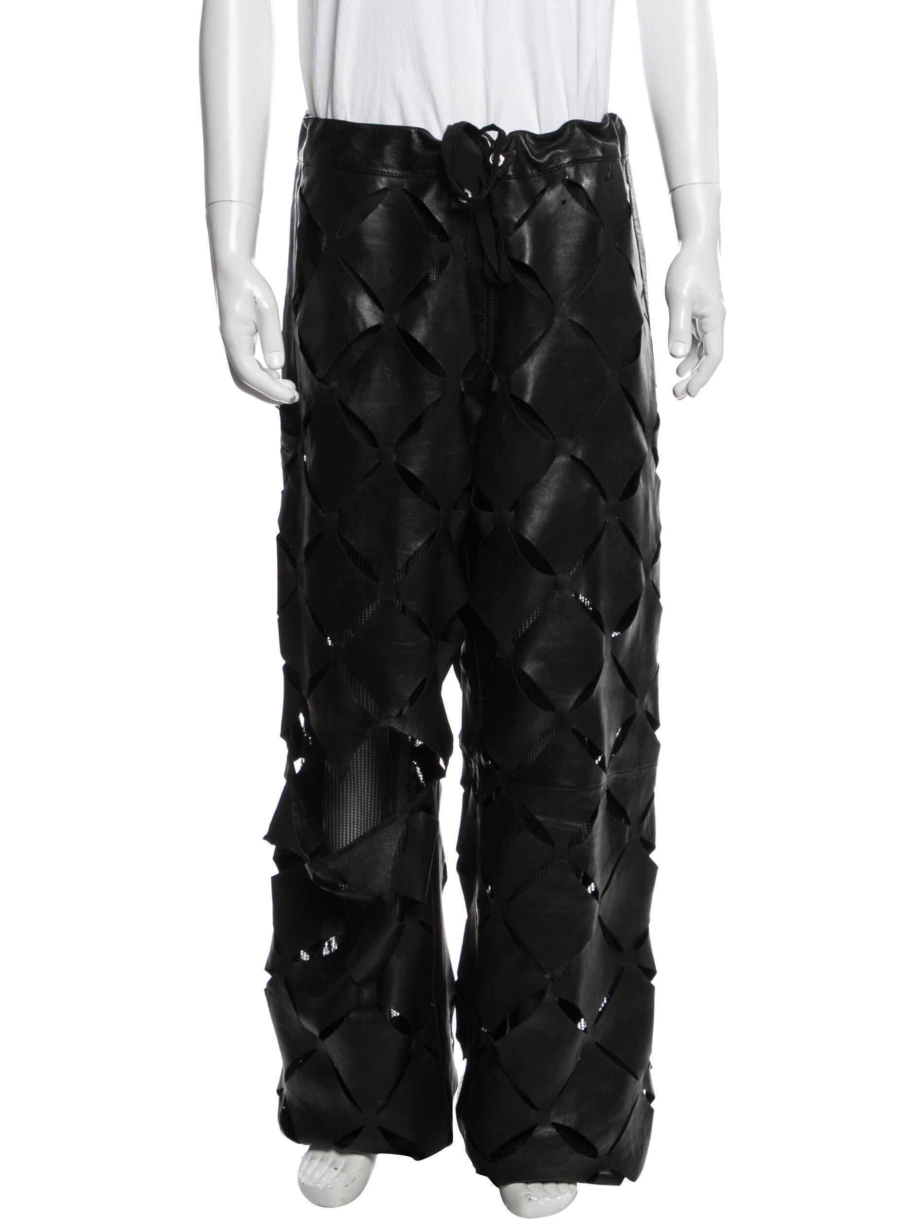 Versace Pants - Black, 15.75" Rise Pants, Clothing - VES167276 | The ...
