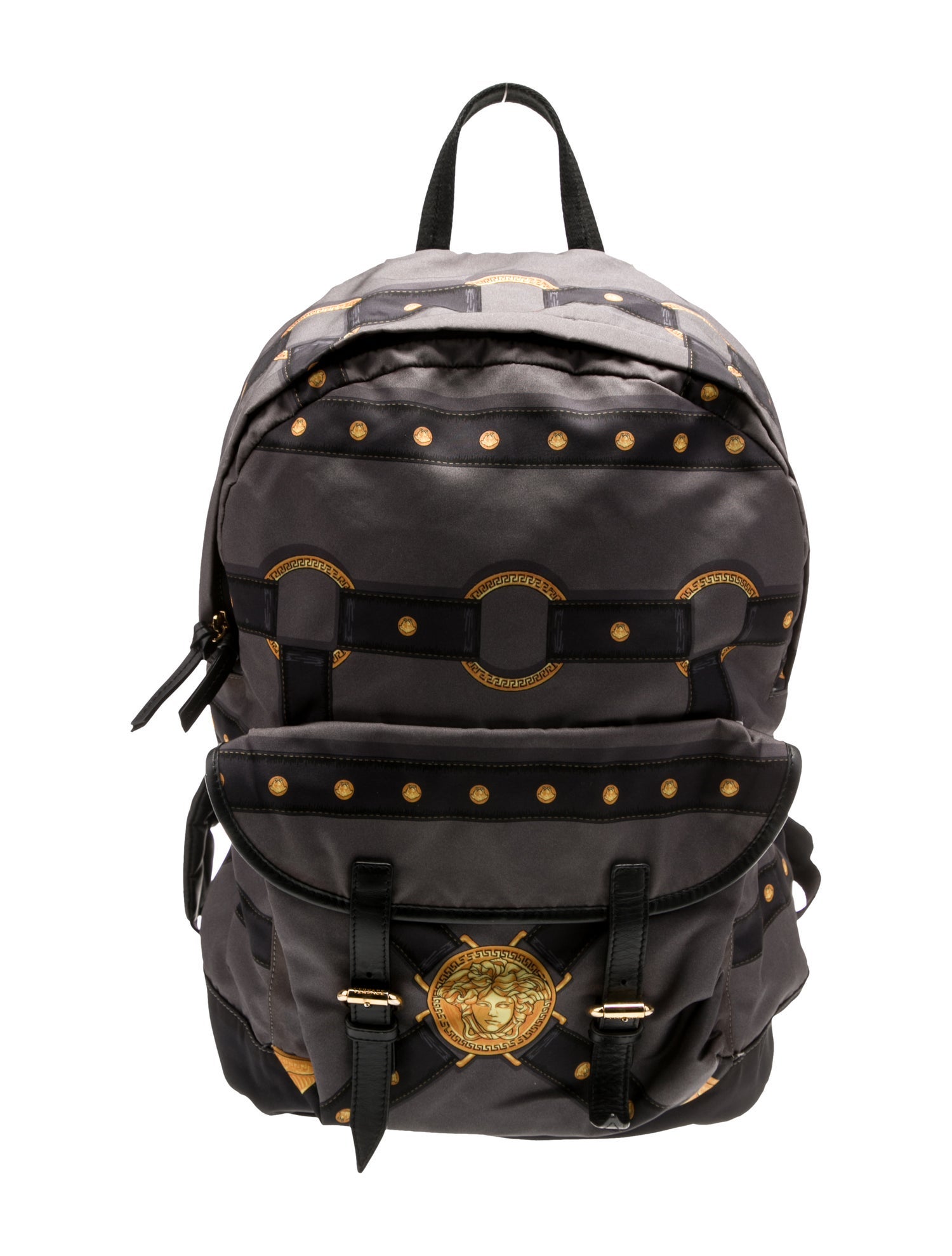 Versace Medusa Backpack - Black Backpacks, Bags - VES171426 | The RealReal