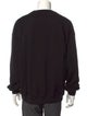 Versace Crew Neck Long Sleeve Pullover - Black Sweaters, Clothing ...