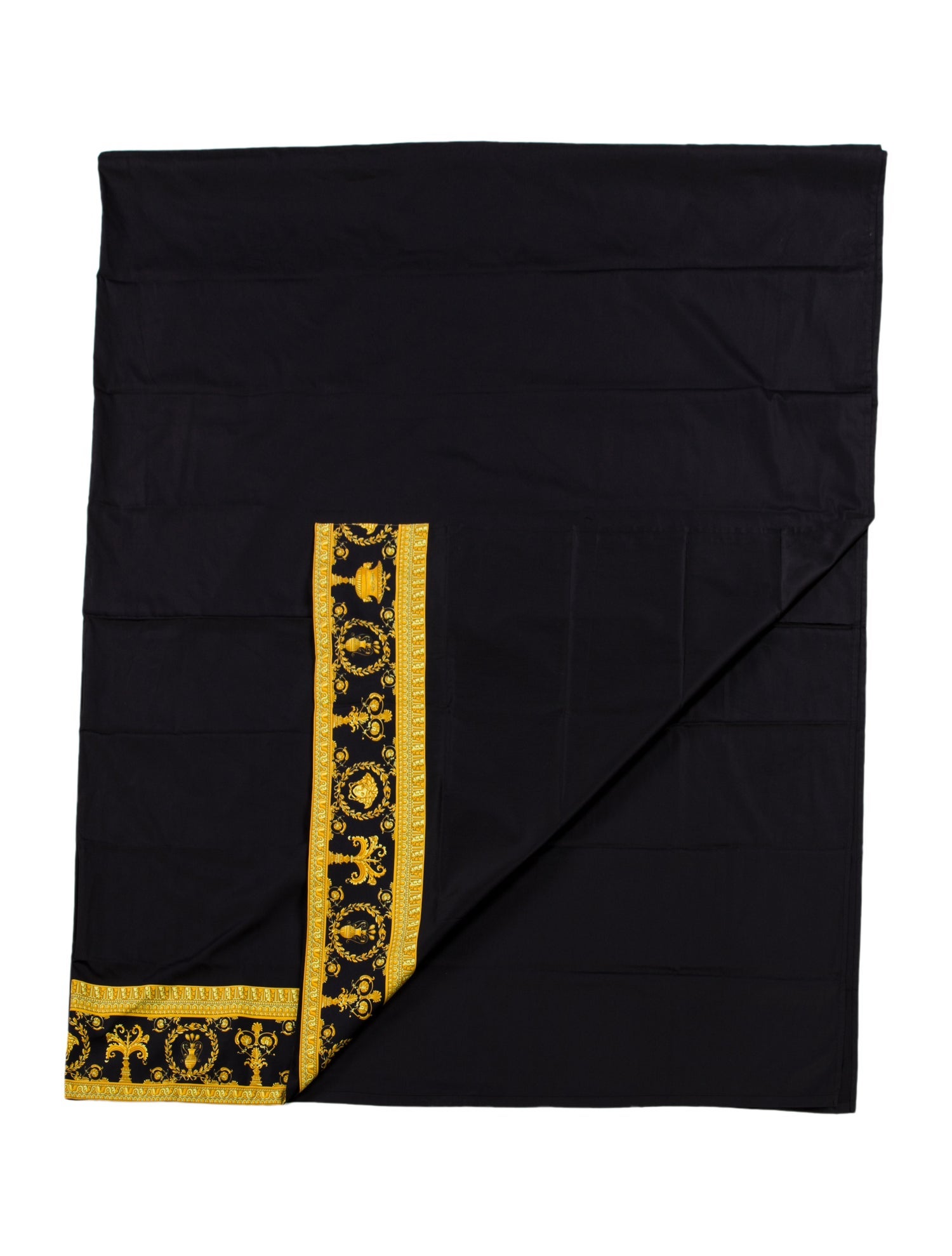 Versace 4-Piece Cotton Versace I ♡ Baroque Bedding Set - Black Bedding ...