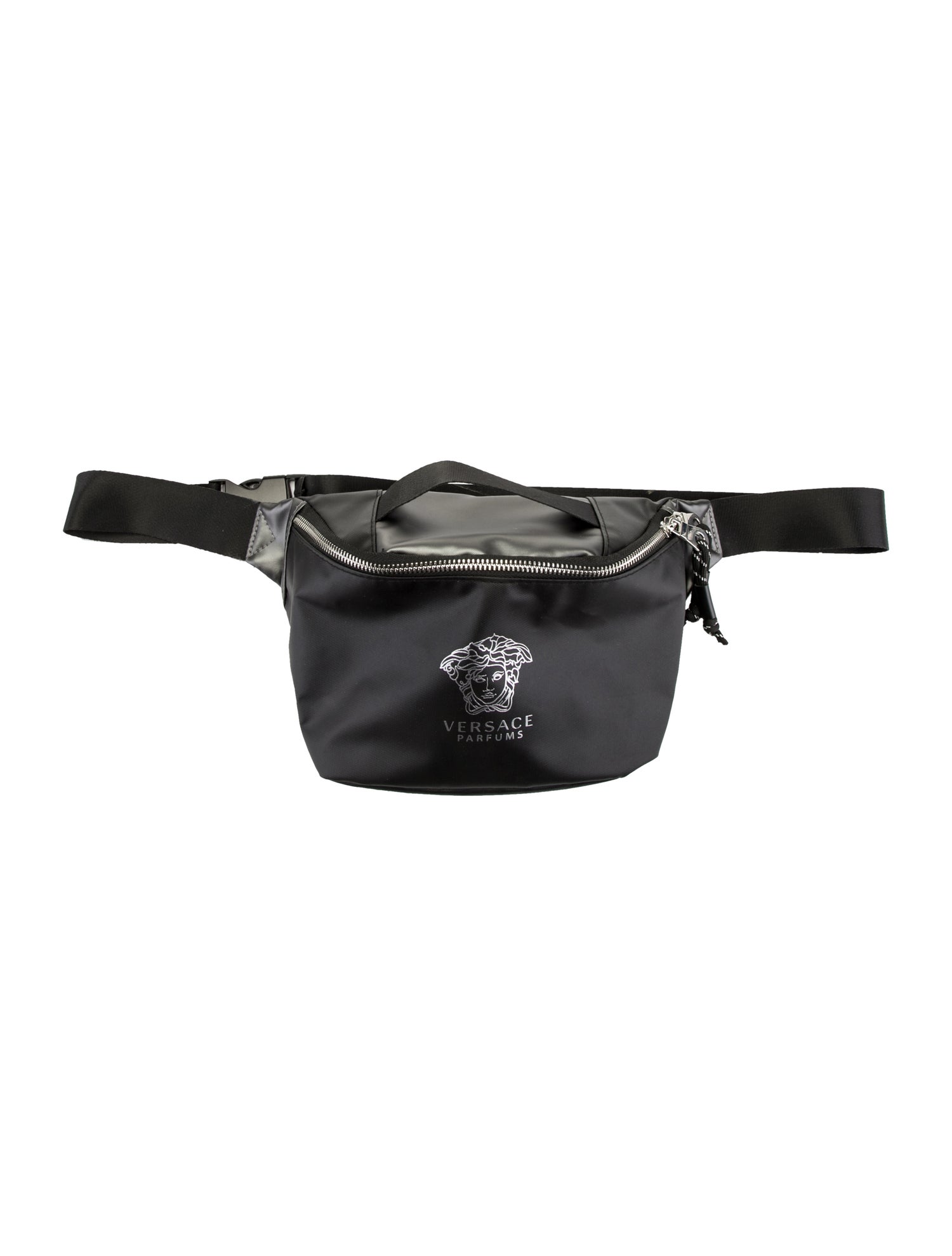 Versace Leather Belt Bag - Black Waist Bags, Handbags - VES174119 | The ...