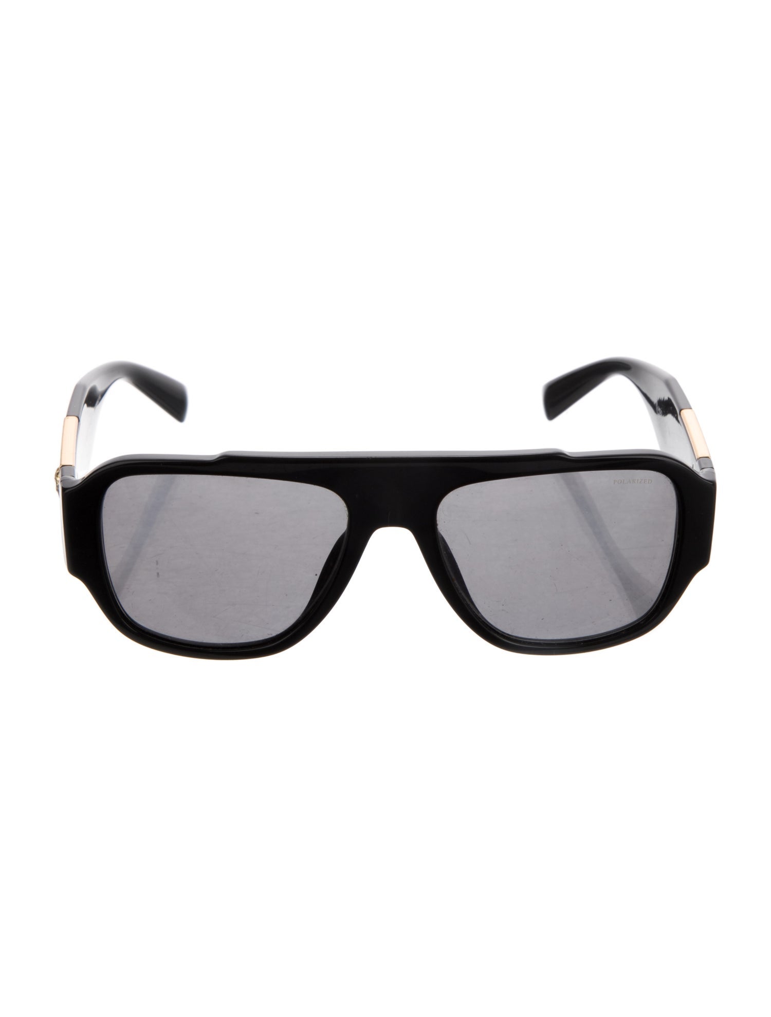 Versace Square Tinted Sunglasses - Black Sunglasses, Accessories ...