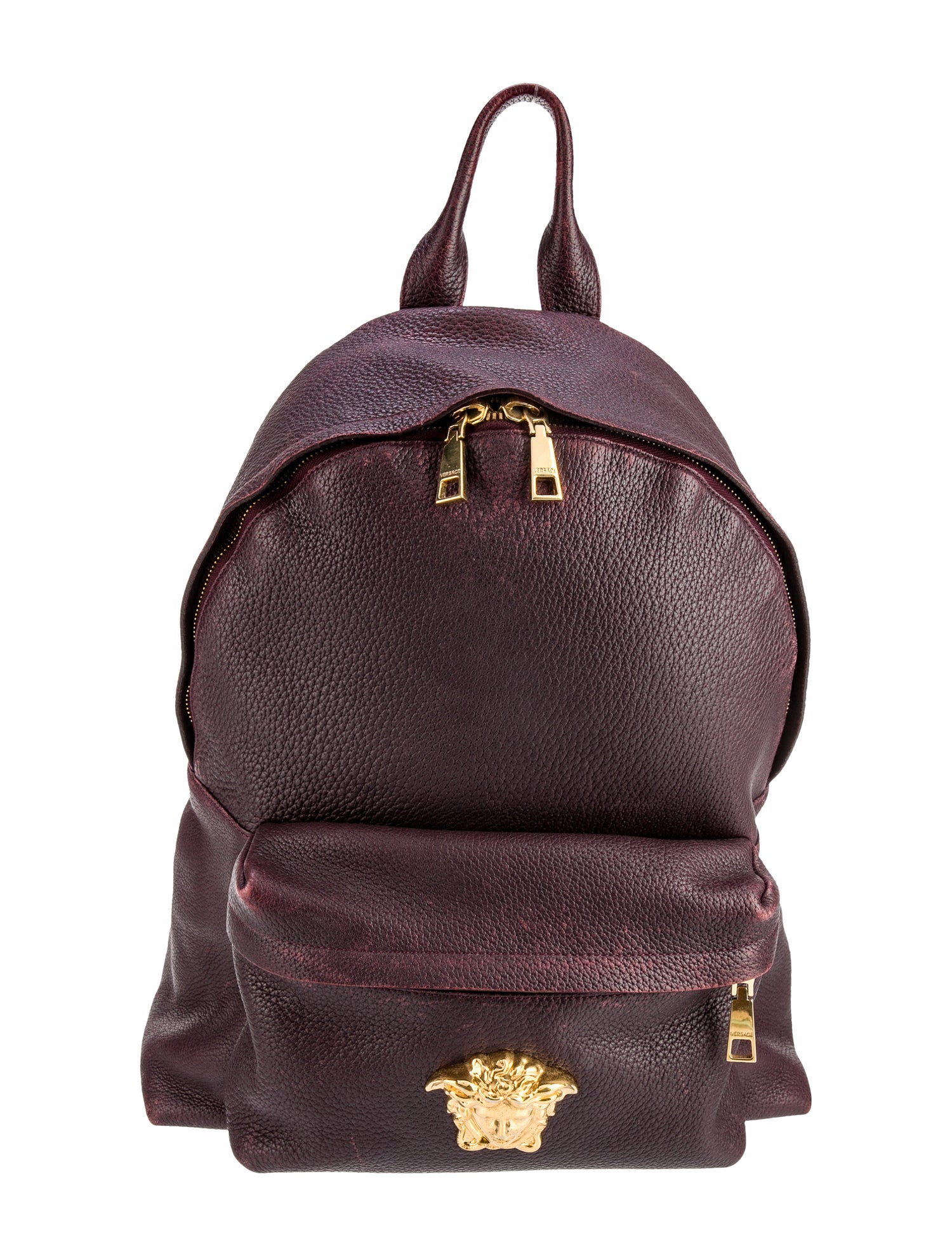 Versace Medusa Backpack - Burgundy Backpacks, Bags - VES180907 | The ...