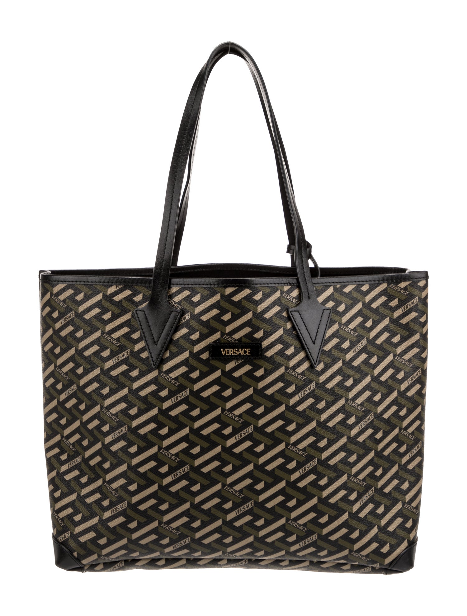 Versace Tote - Black Totes, Handbags - VES181082 | The RealReal