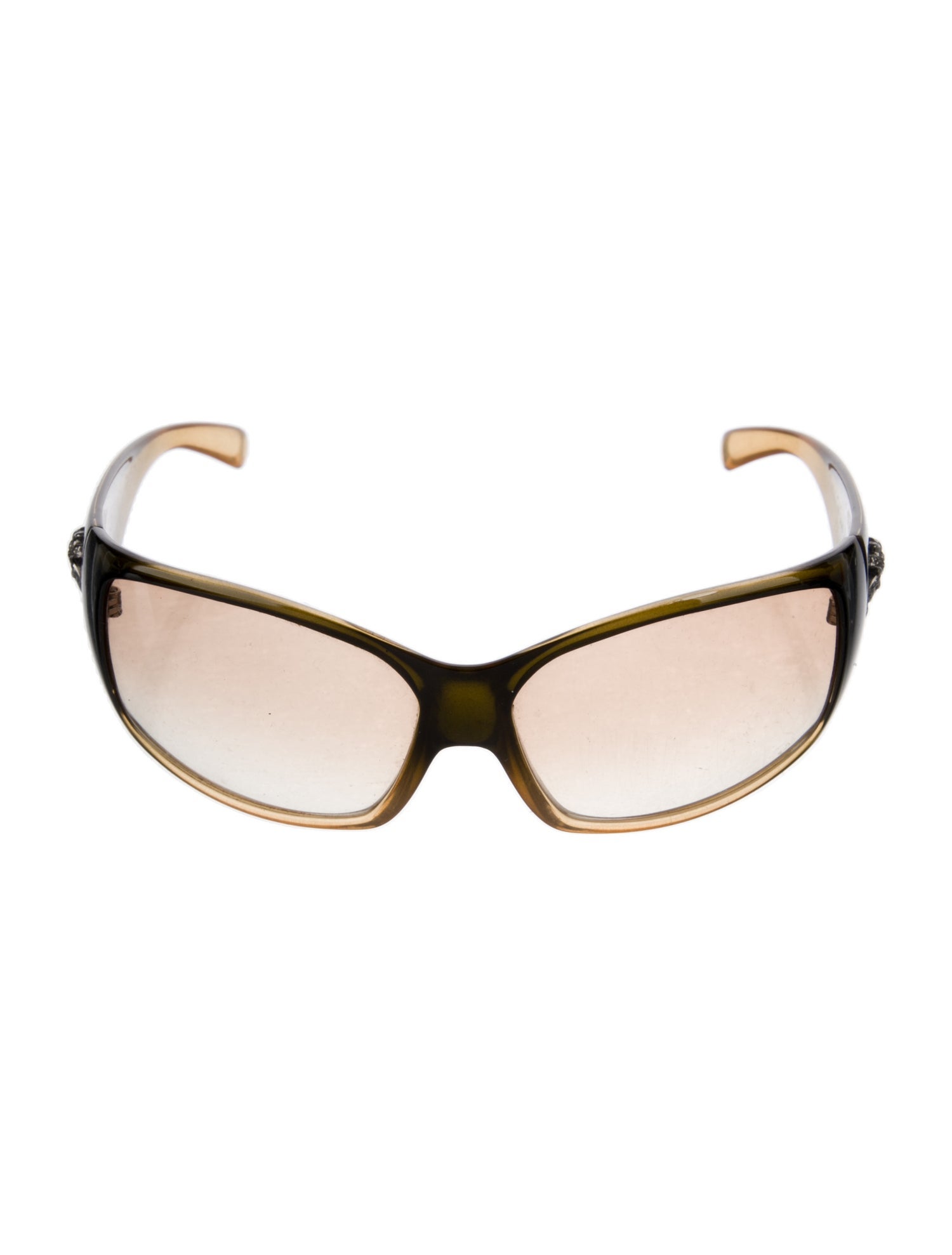 Versace Medusa Insignia Shield Sunglasses - Black Sunglasses ...