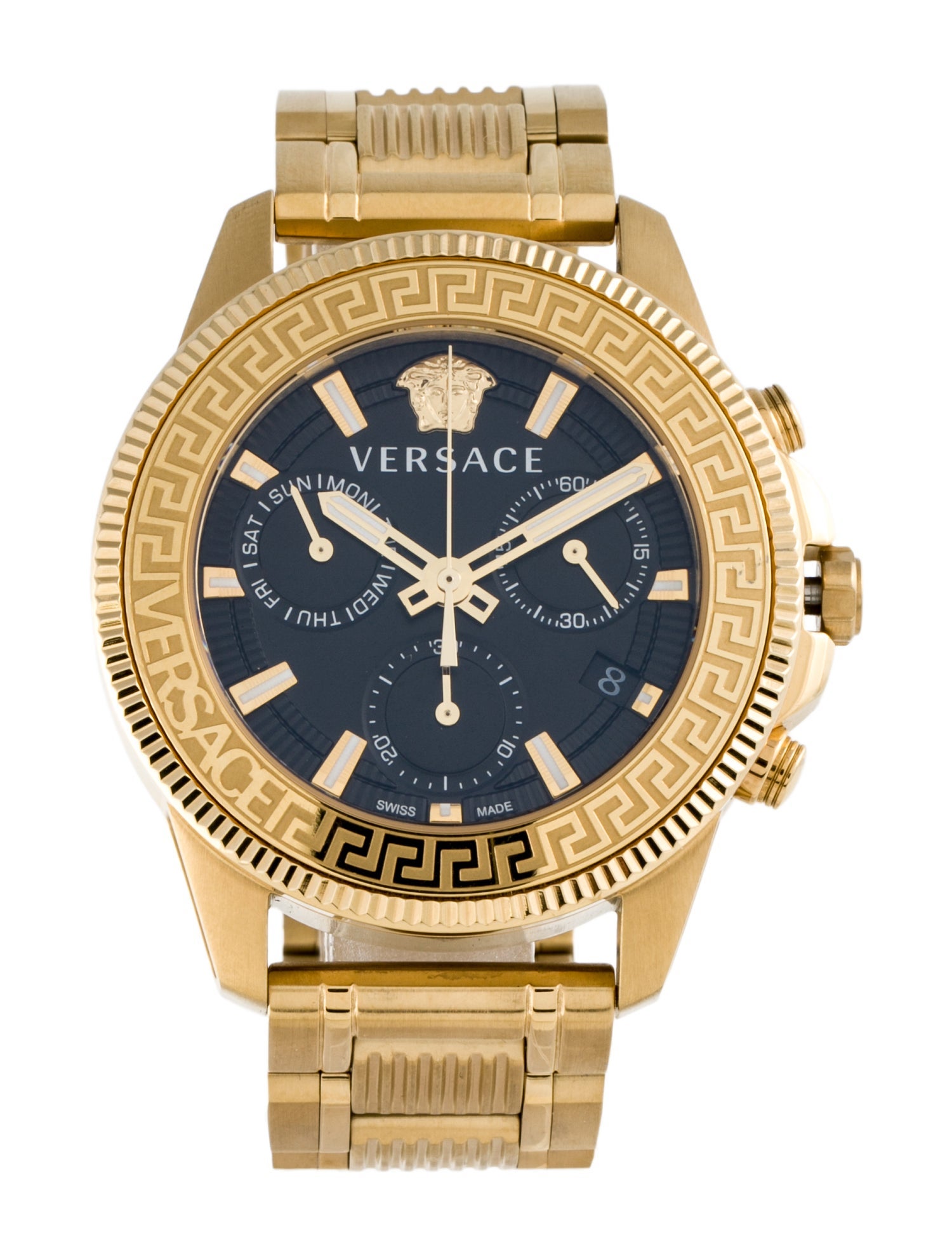 Versace Greca Action Watch - VE3J00622 | The RealReal