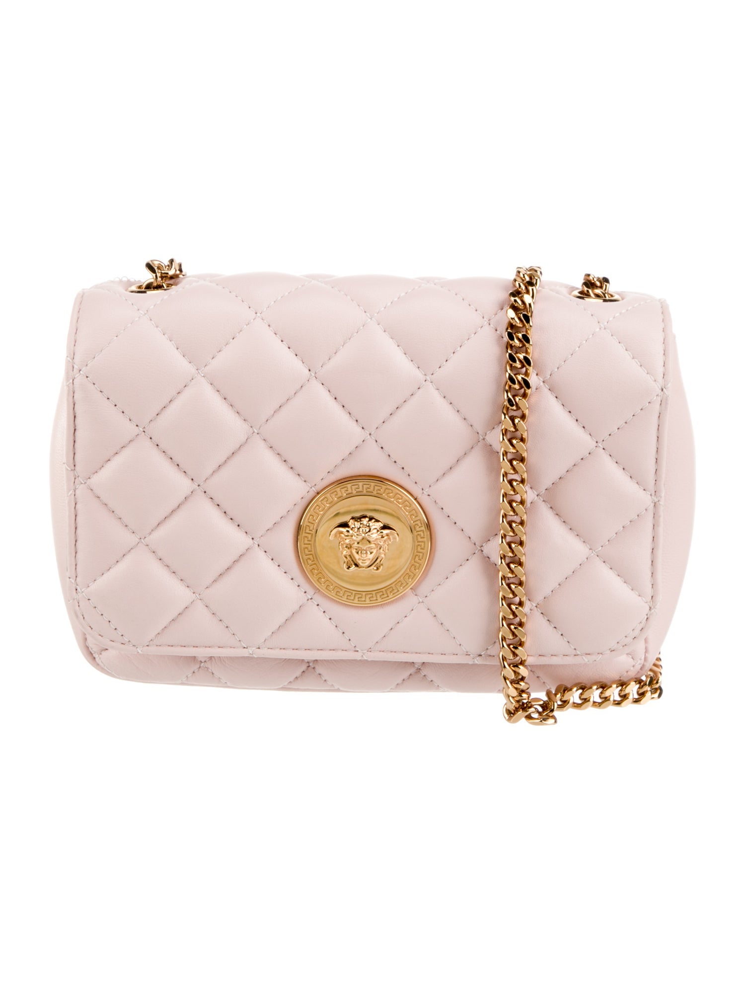 Versace Medusa Crossbody Bag - Pink Crossbody Bags, Handbags ...