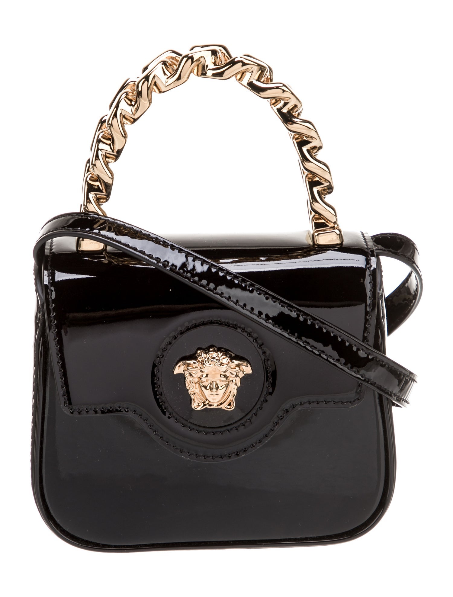 Versace Medusa Crossbody Bag - Black Crossbody Bags, Handbags ...