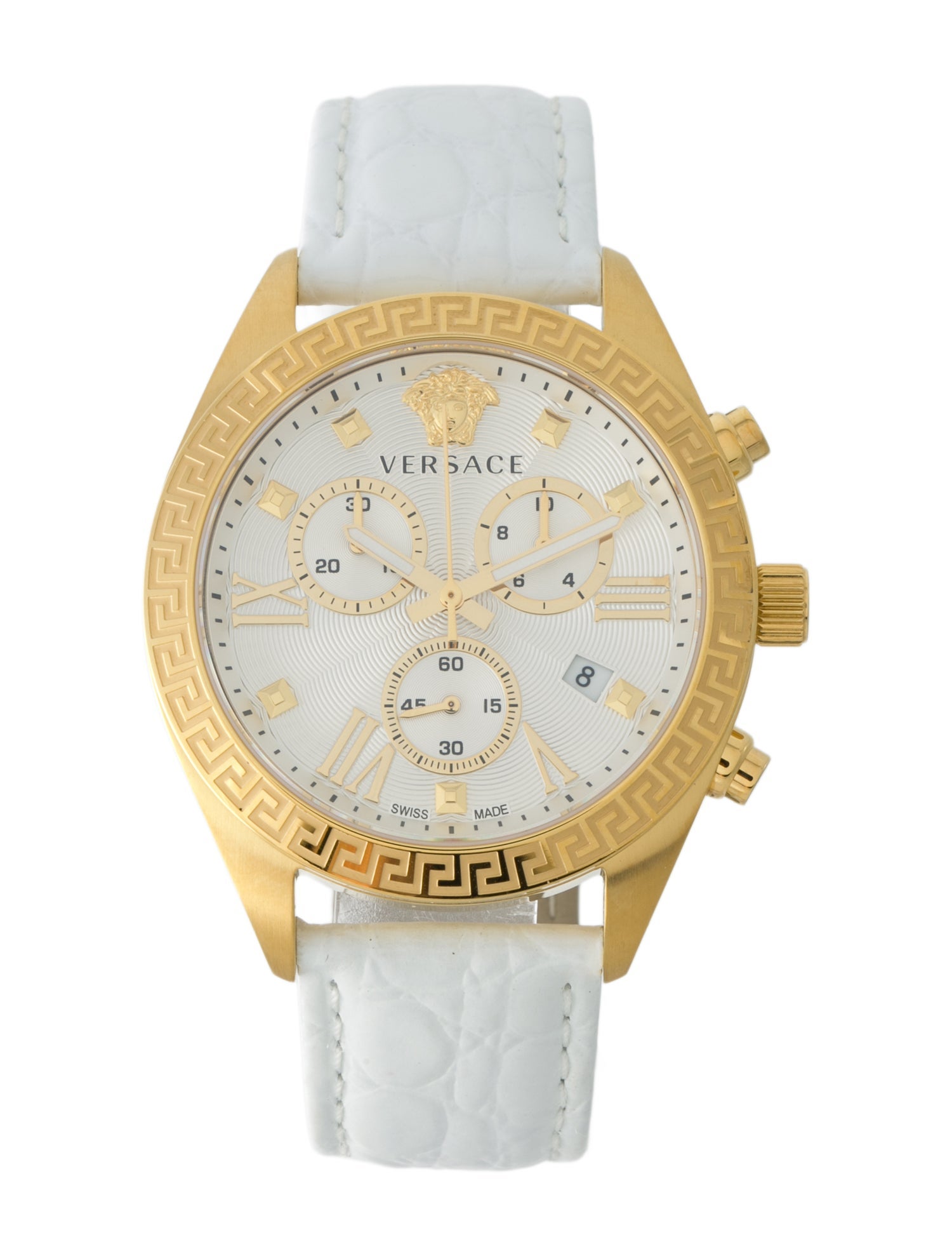 Versace Greca Chrono Watch - VEOX00422 | The RealReal
