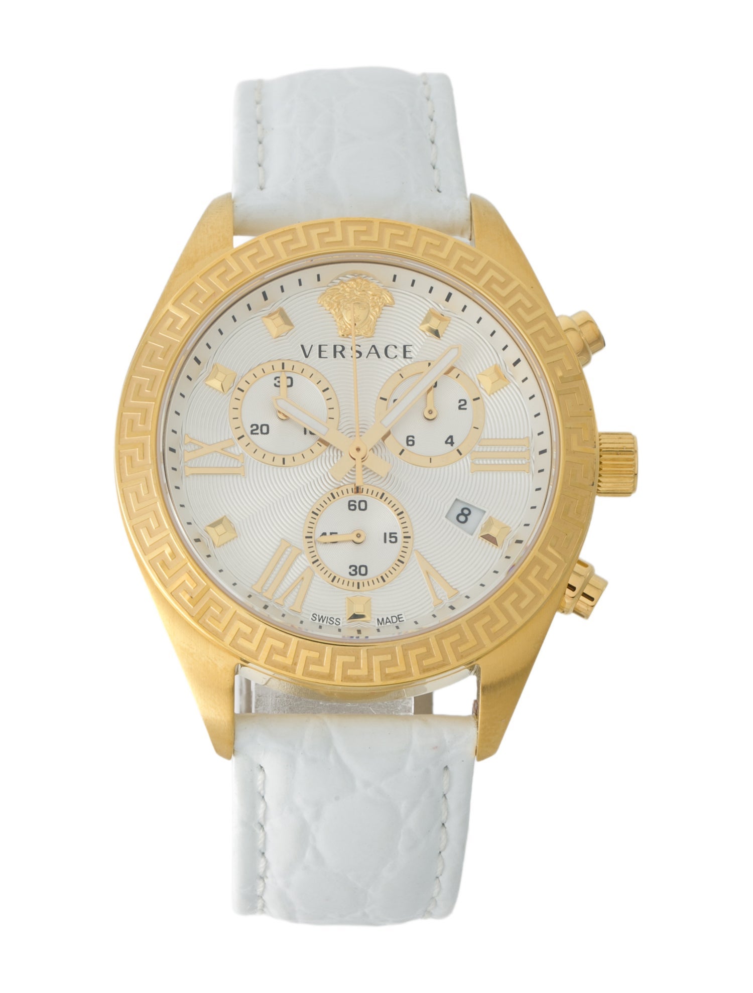 Versace Greca Chrono Watch - VEOX00422 | The RealReal