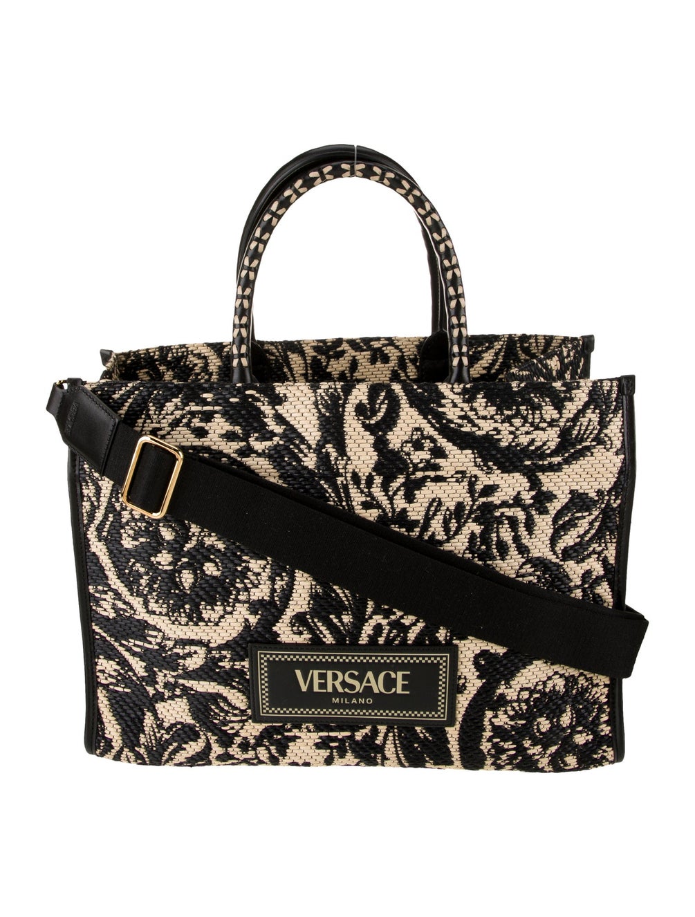 Versace Crossbody Bag - Black Totes, Handbags - VES206098 | The RealReal