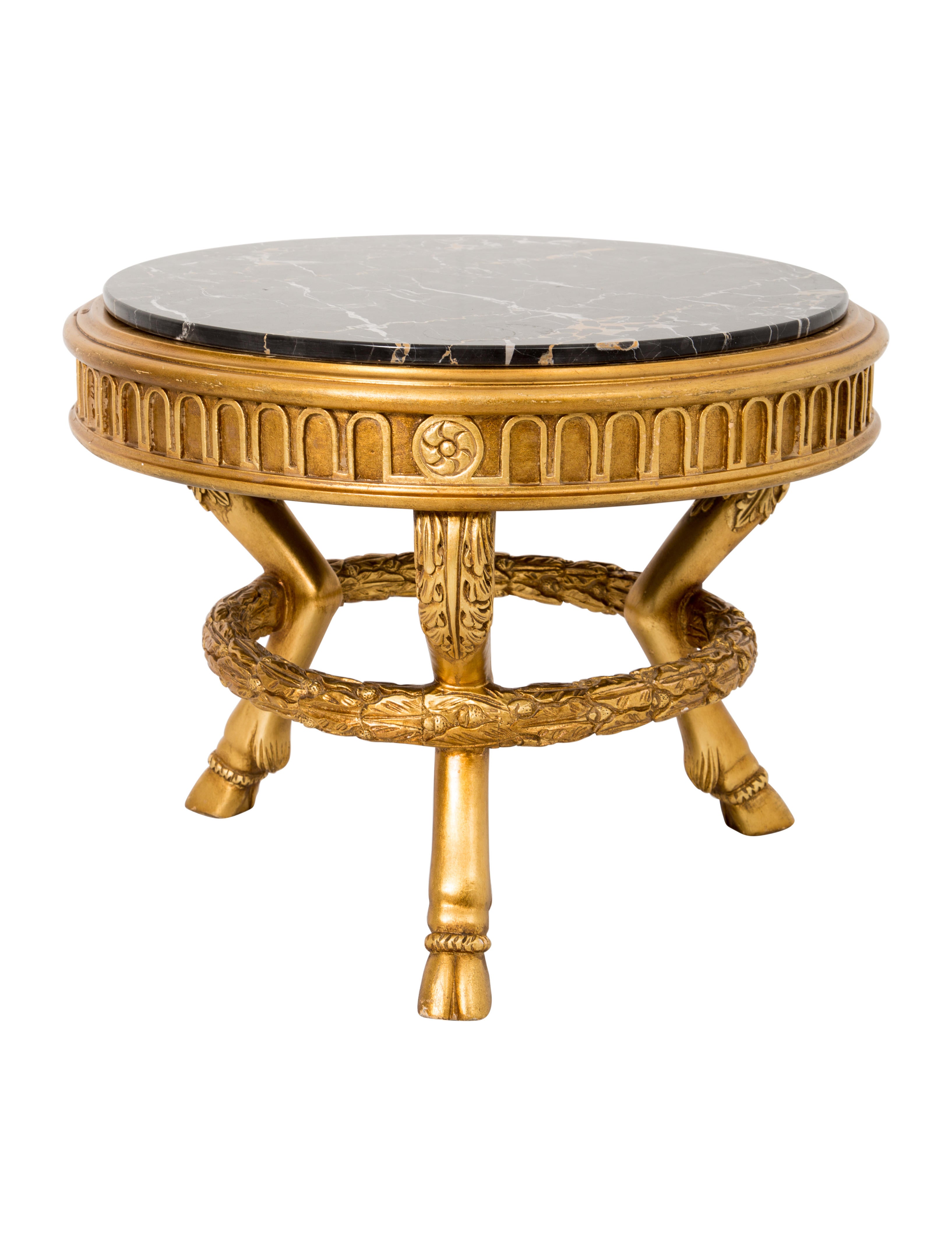 Versace Marble Side Table - Furniture - VES28964 | The RealReal