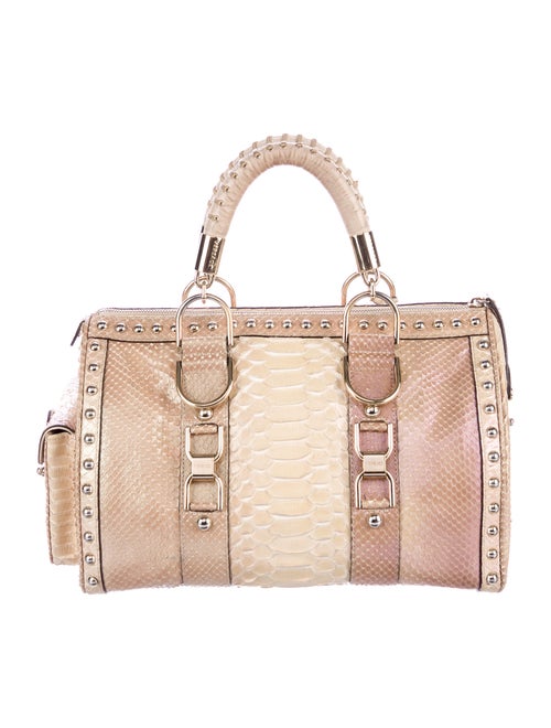 Versace Iridescent Python Madonna Bag - Handbags - VES31478 | The RealReal