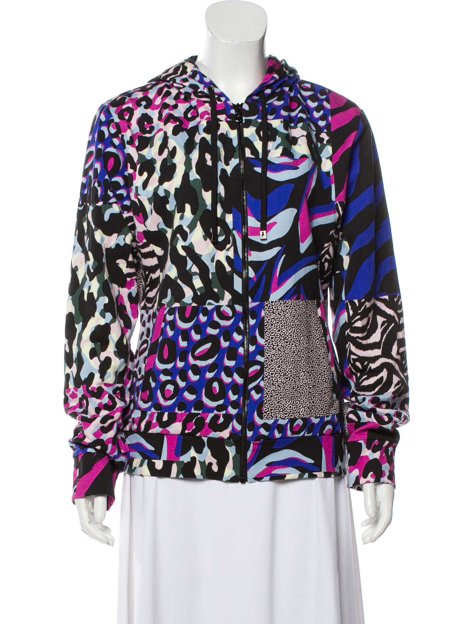Versace Animal Print Hooded Jacket - Clothing - VES52503 | The RealReal