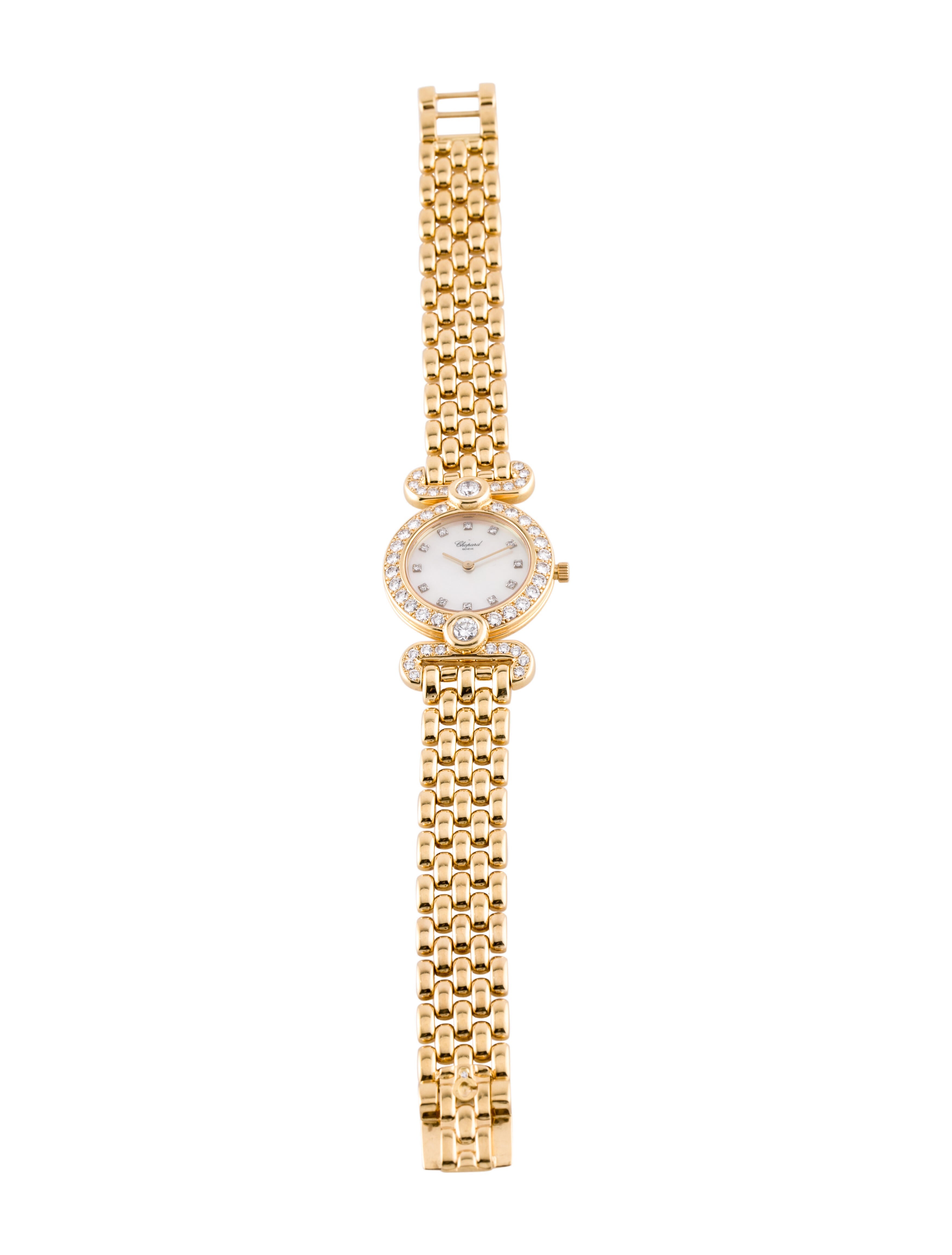 Vintage Chopard Gold Diamonds Watch - 904 1 | The RealReal